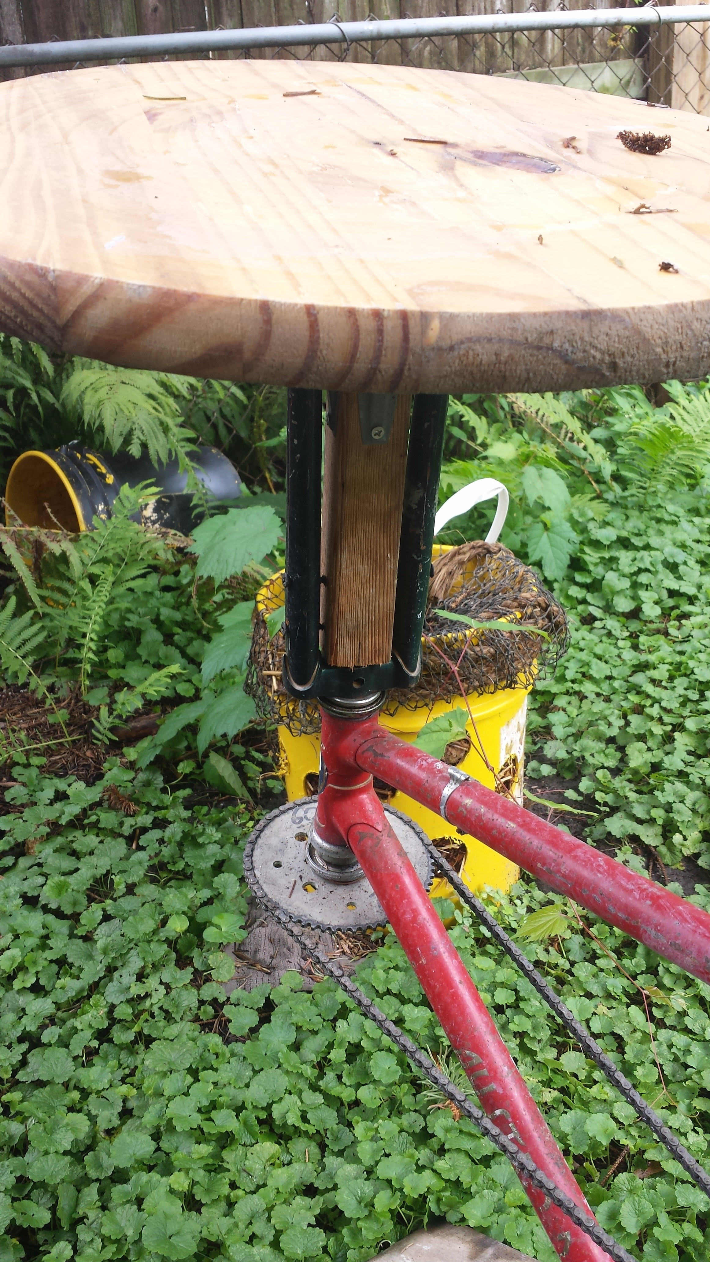 Solar Powered, Bike Frame Pottery Wheel : 8 Steps (with Pictures ...