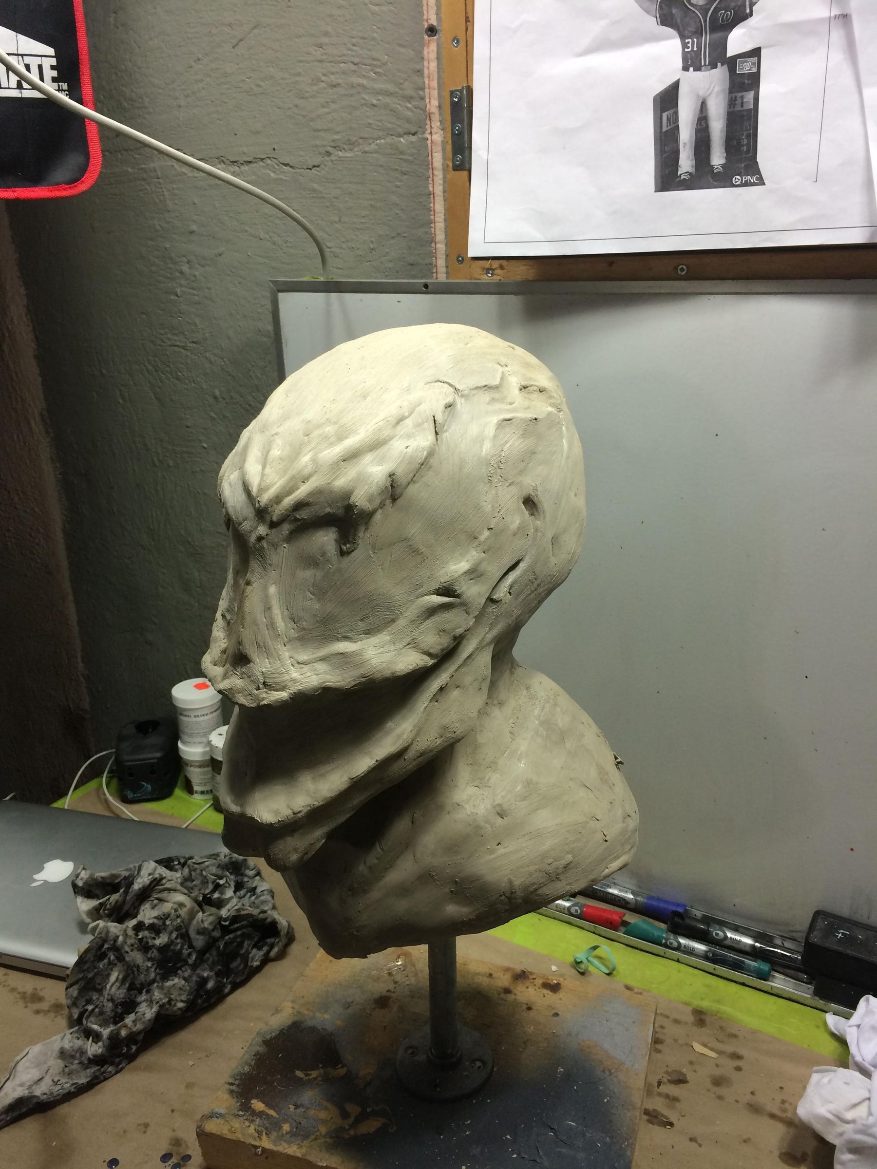 Symbiote Alien Busts : 5 Steps (with Pictures) - Instructables