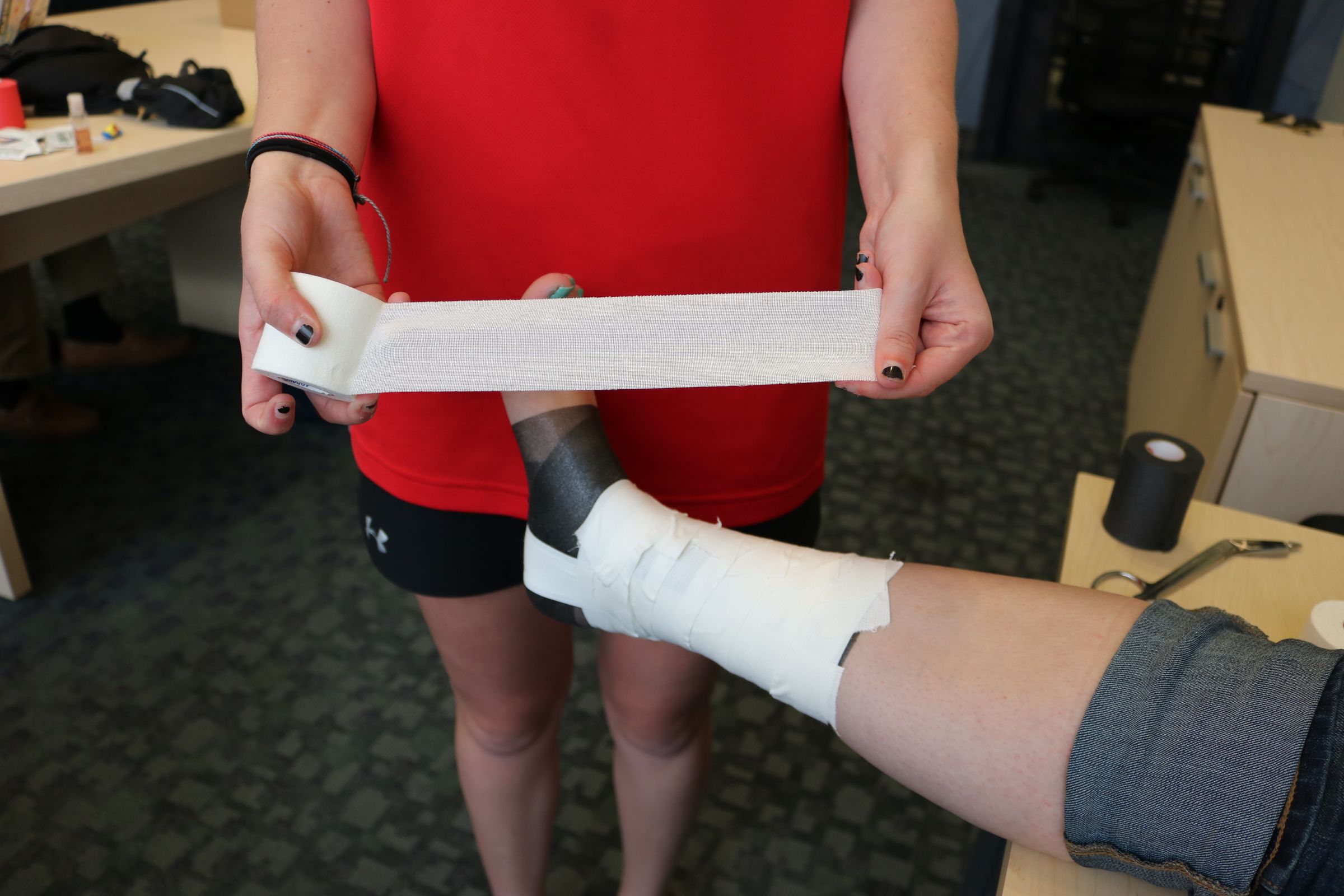 Ankle Taping Made Easy : 17 Steps (with Pictures) - Instructables