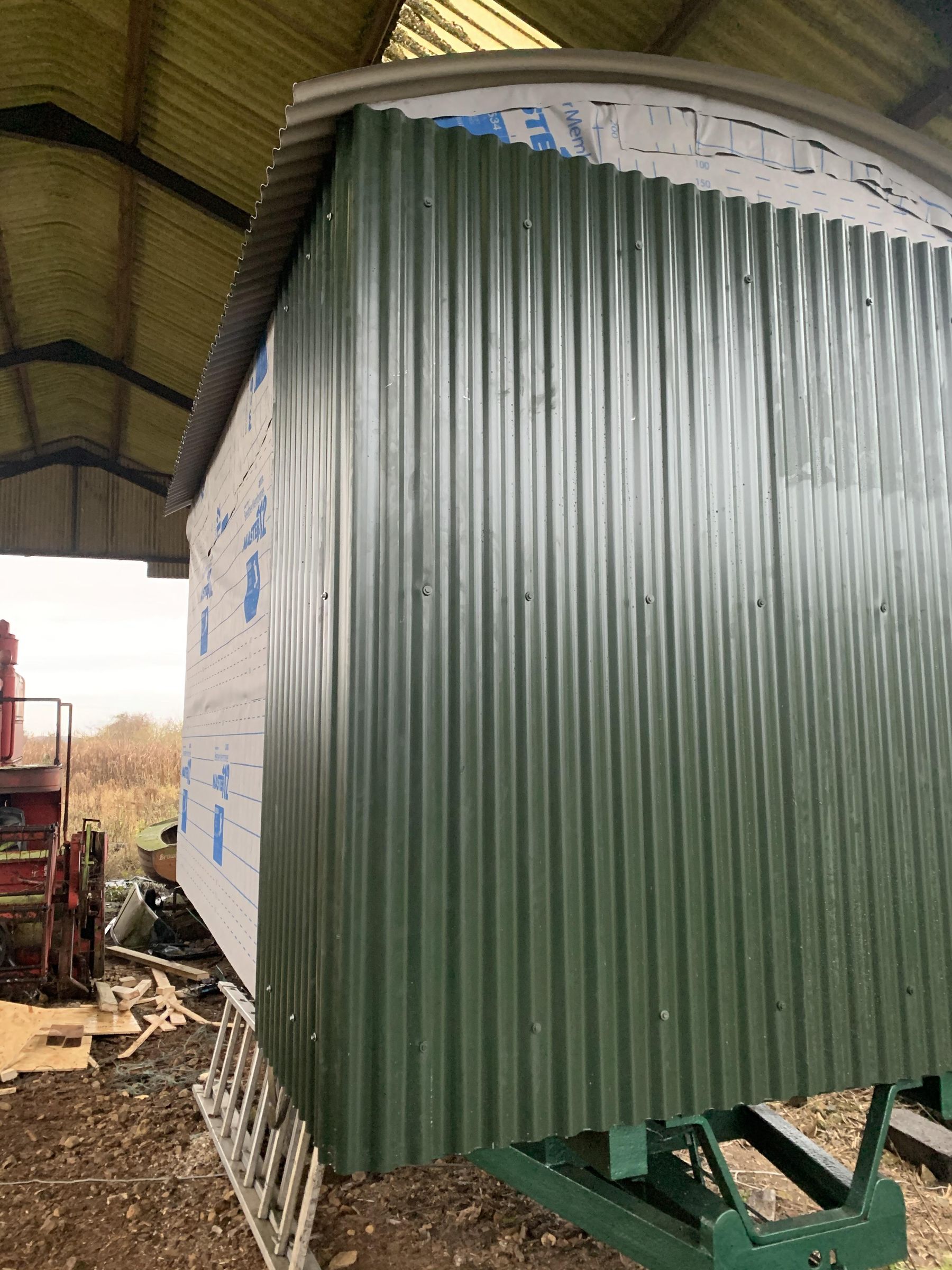 Self Build Shepherds Hut. Step by Step With Photos. Off Grid Living : 20 Steps (with Pictures ...