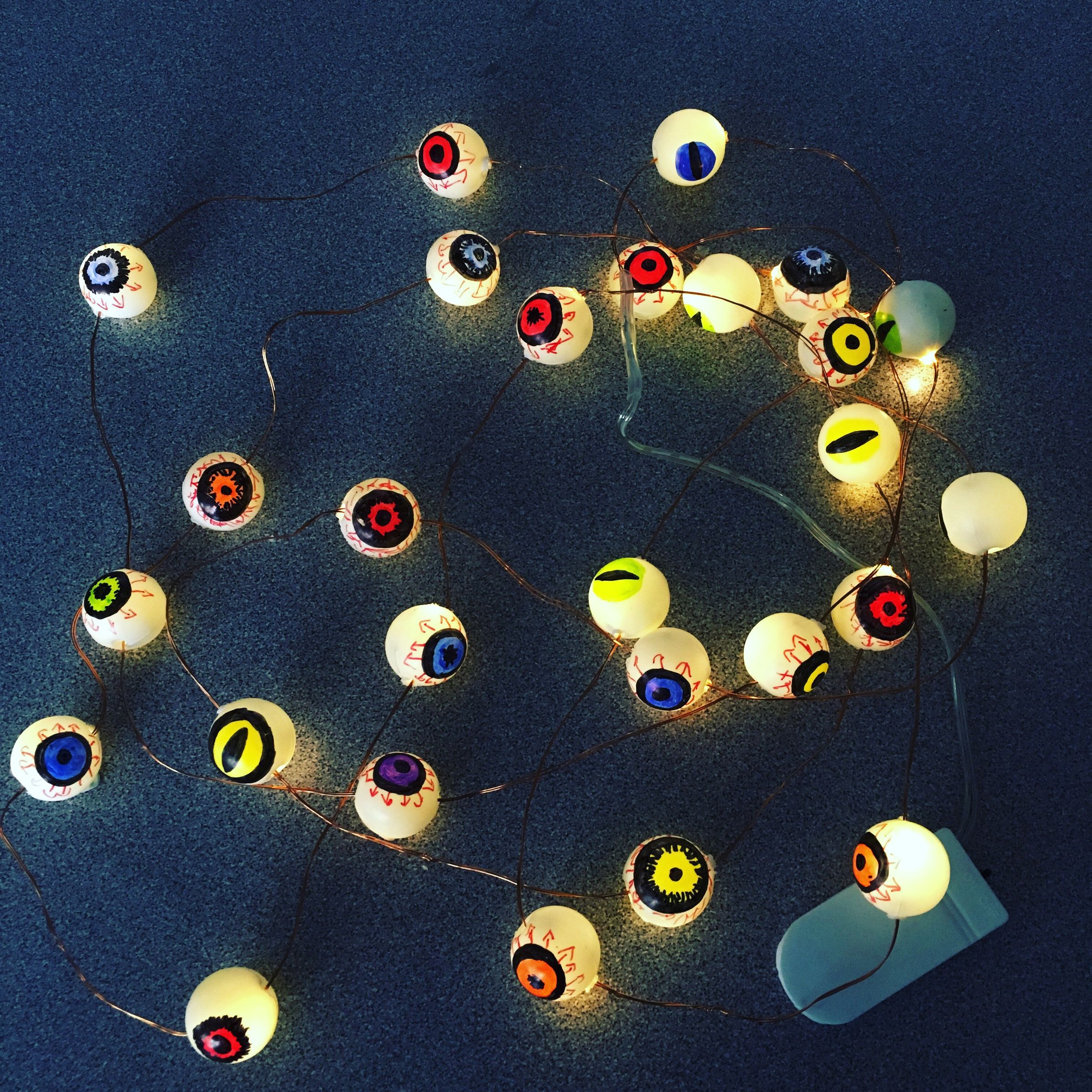 DIY Eyeball String Lights : 4 Steps (with Pictures) - Instructables