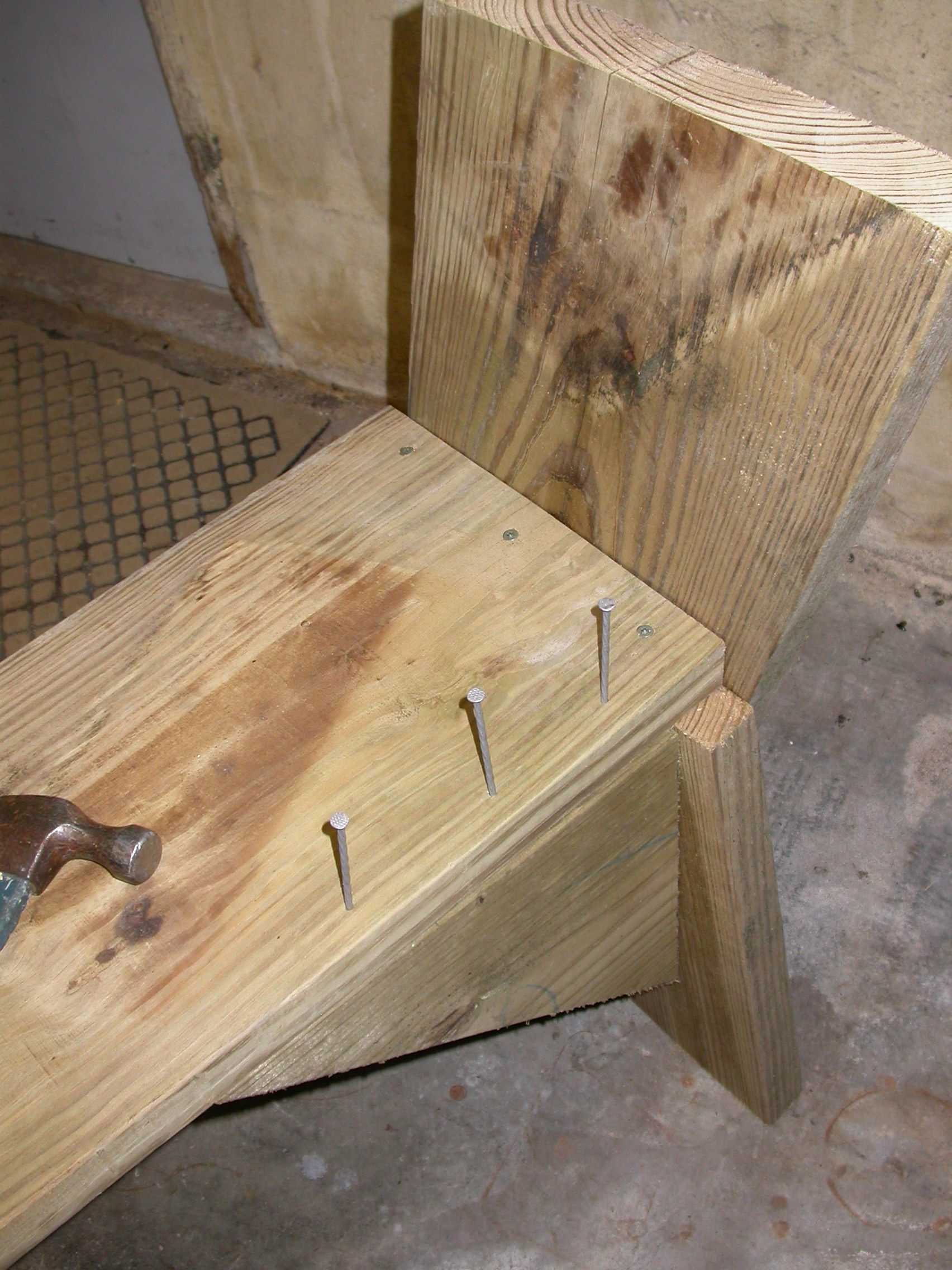 Easy Beach or Garden Bench Out of Scrap Wood - Instructables