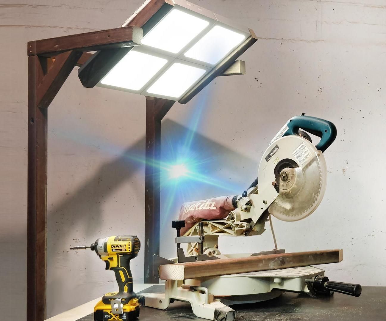 DIY LED Lighting Stand for Video Recording & Photography Quality ...