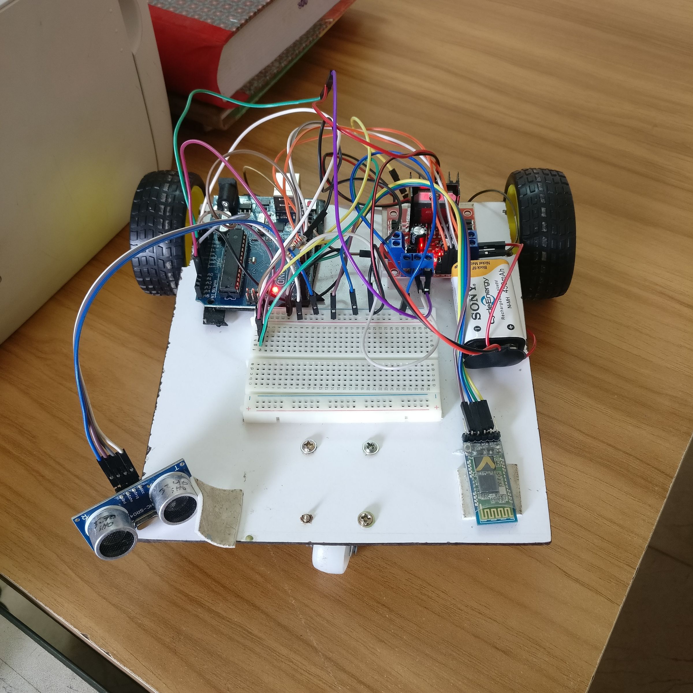 Bluetooth Controlled Robot Car Using Arduino : 8 Steps (with Pictures ...