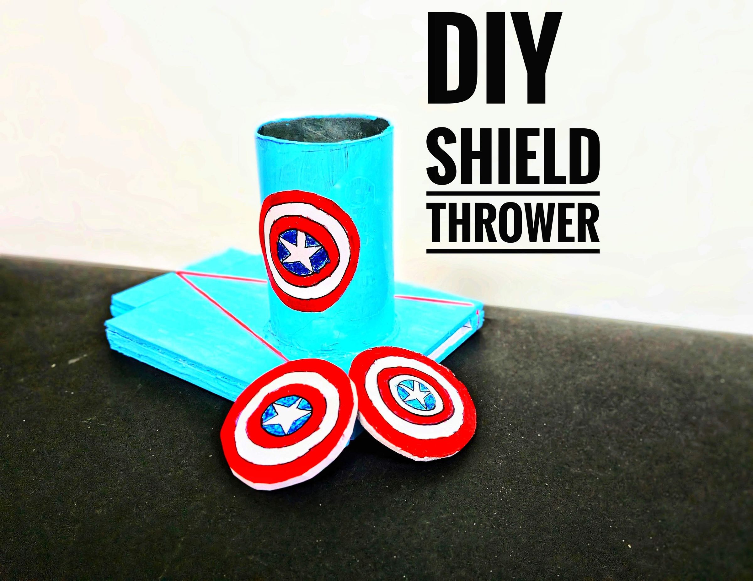 How to Make Captain America Shield Thrower : 9 Steps (with Pictures ...