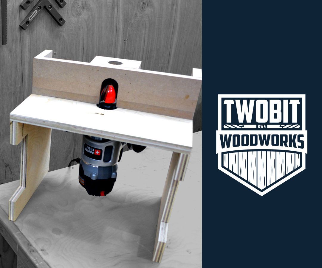 How to Build a Portable Router Table | DIY Woodworking Shop Project ...