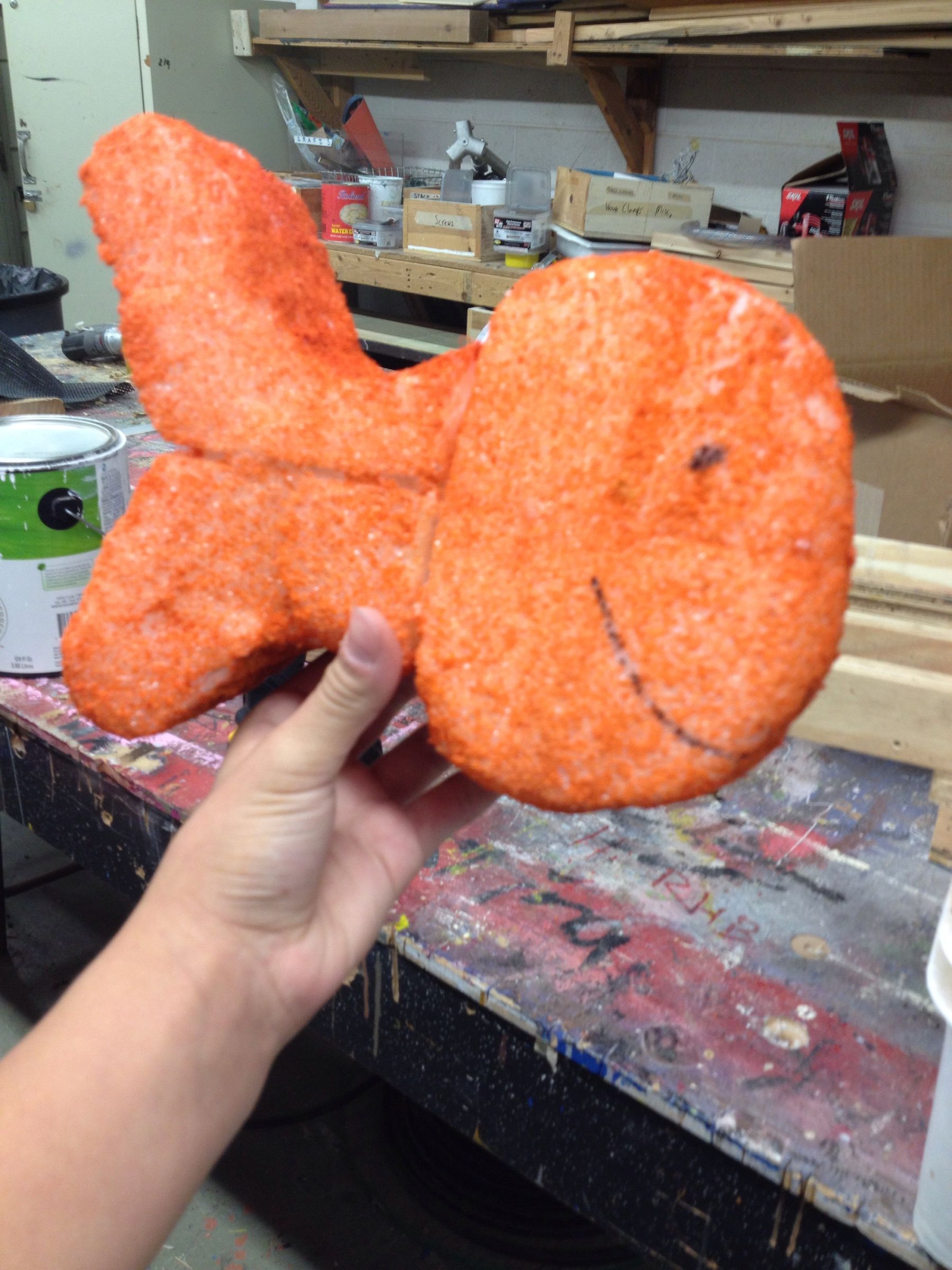 Goldfish Cracker Outline