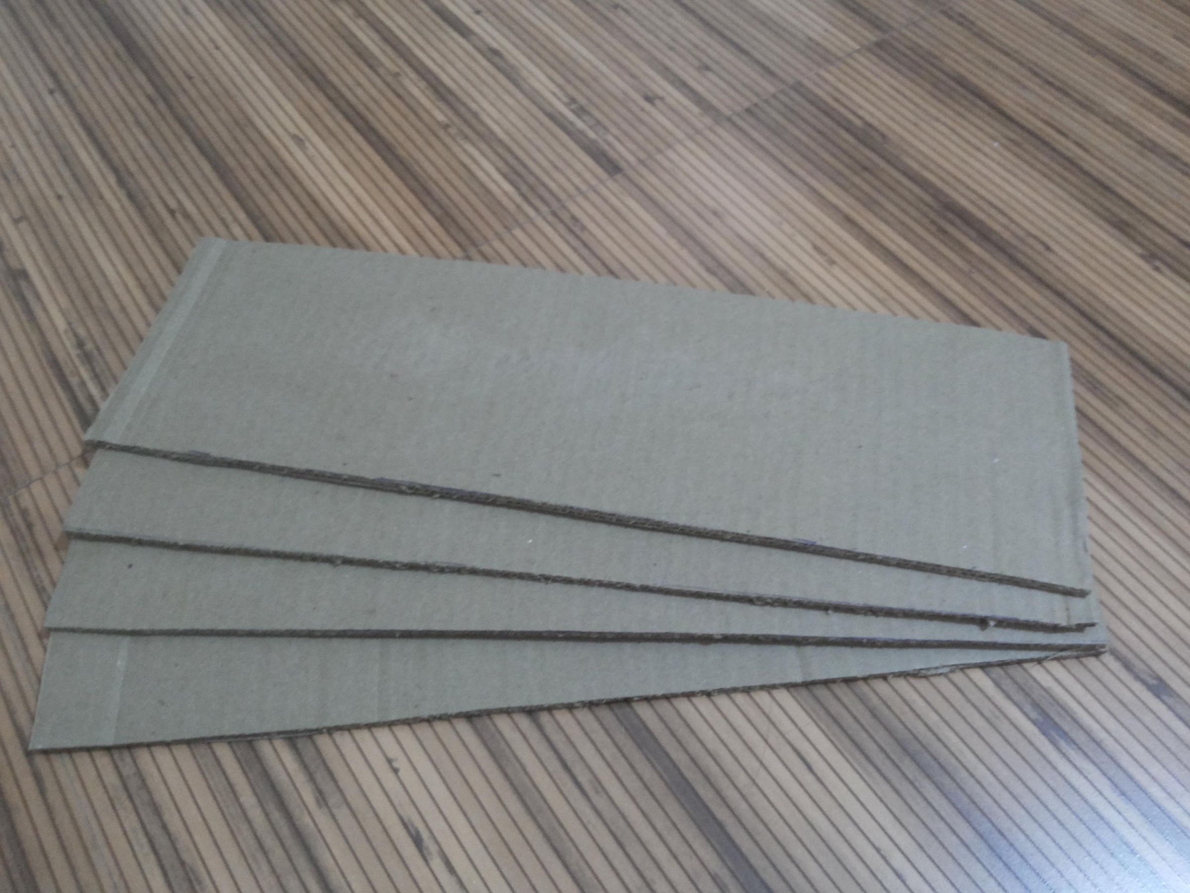 Cardboard Pentagon Table Lamp : 6 Steps (with Pictures) - Instructables