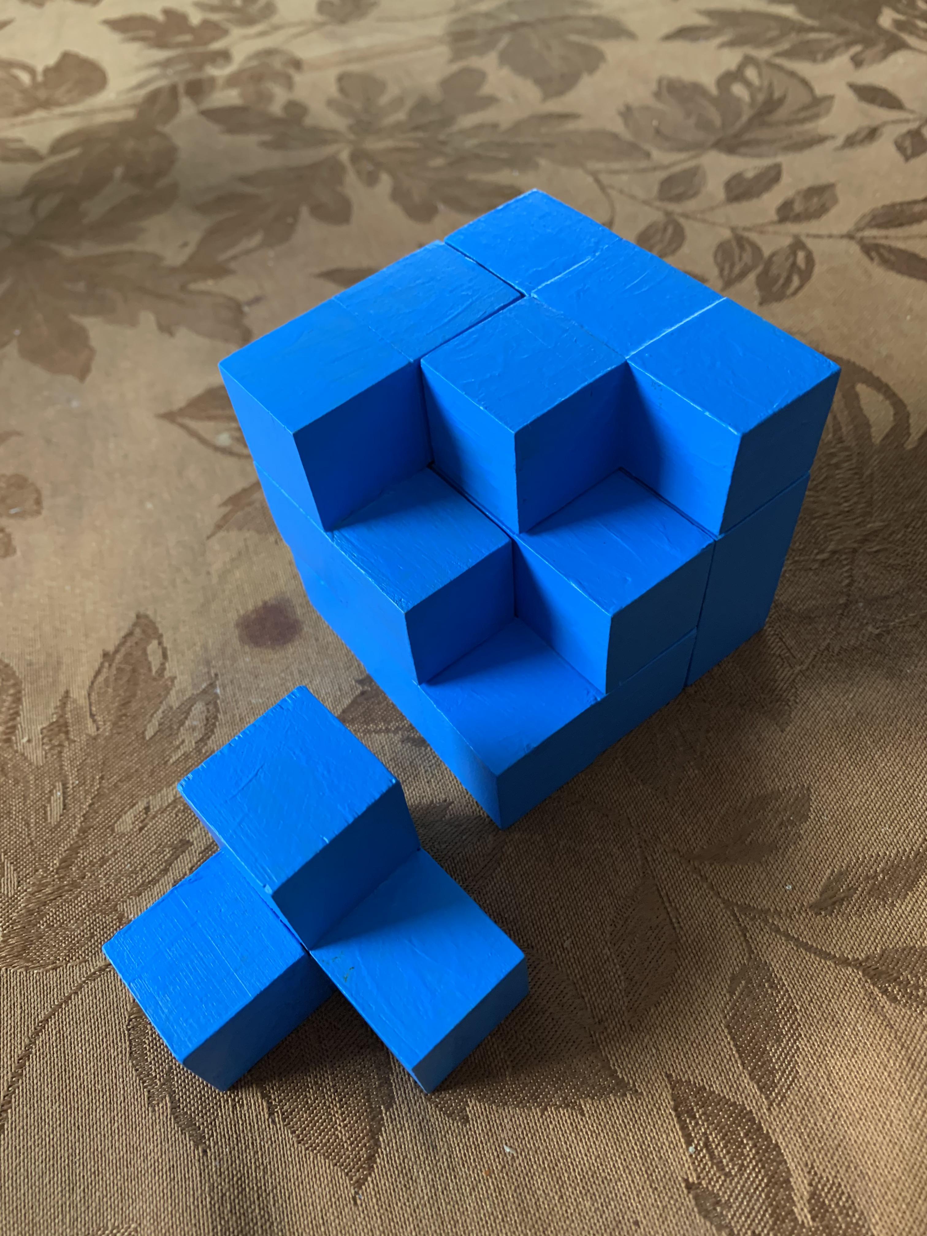 Wooden Soma Cube (a 3D Puzzle) : 4 Steps - Instructables