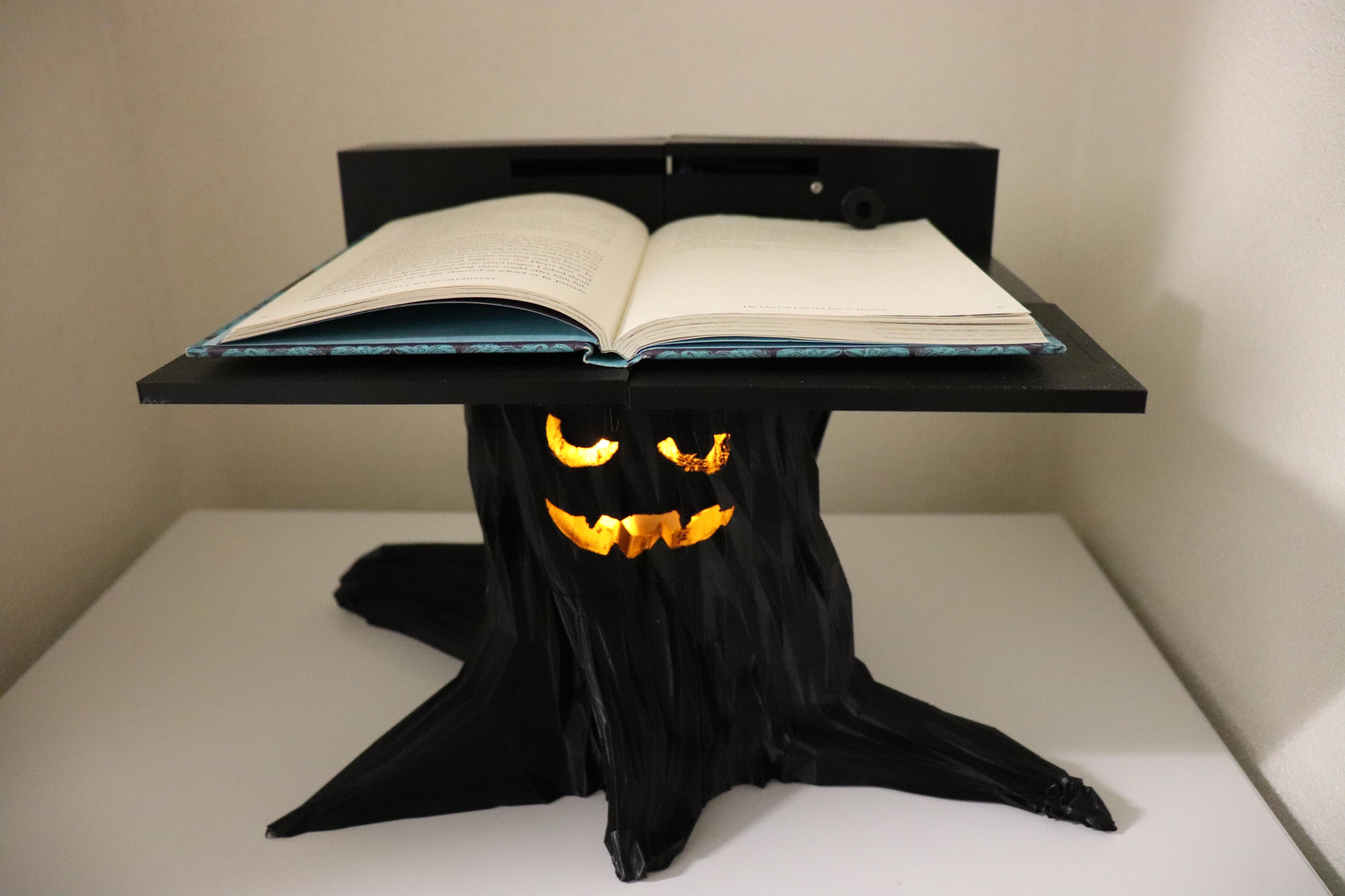 Possessed Halloween Book Stand! : 9 Steps (with Pictures) - Instructables