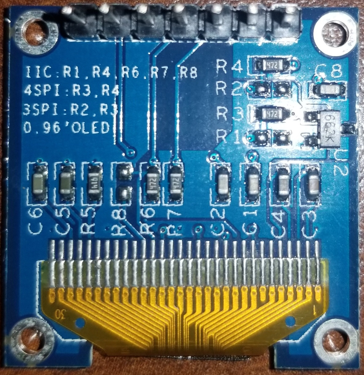 OLED Tutorial | Convert SPI to I2C : 6 Steps (with Pictures) - Instructables