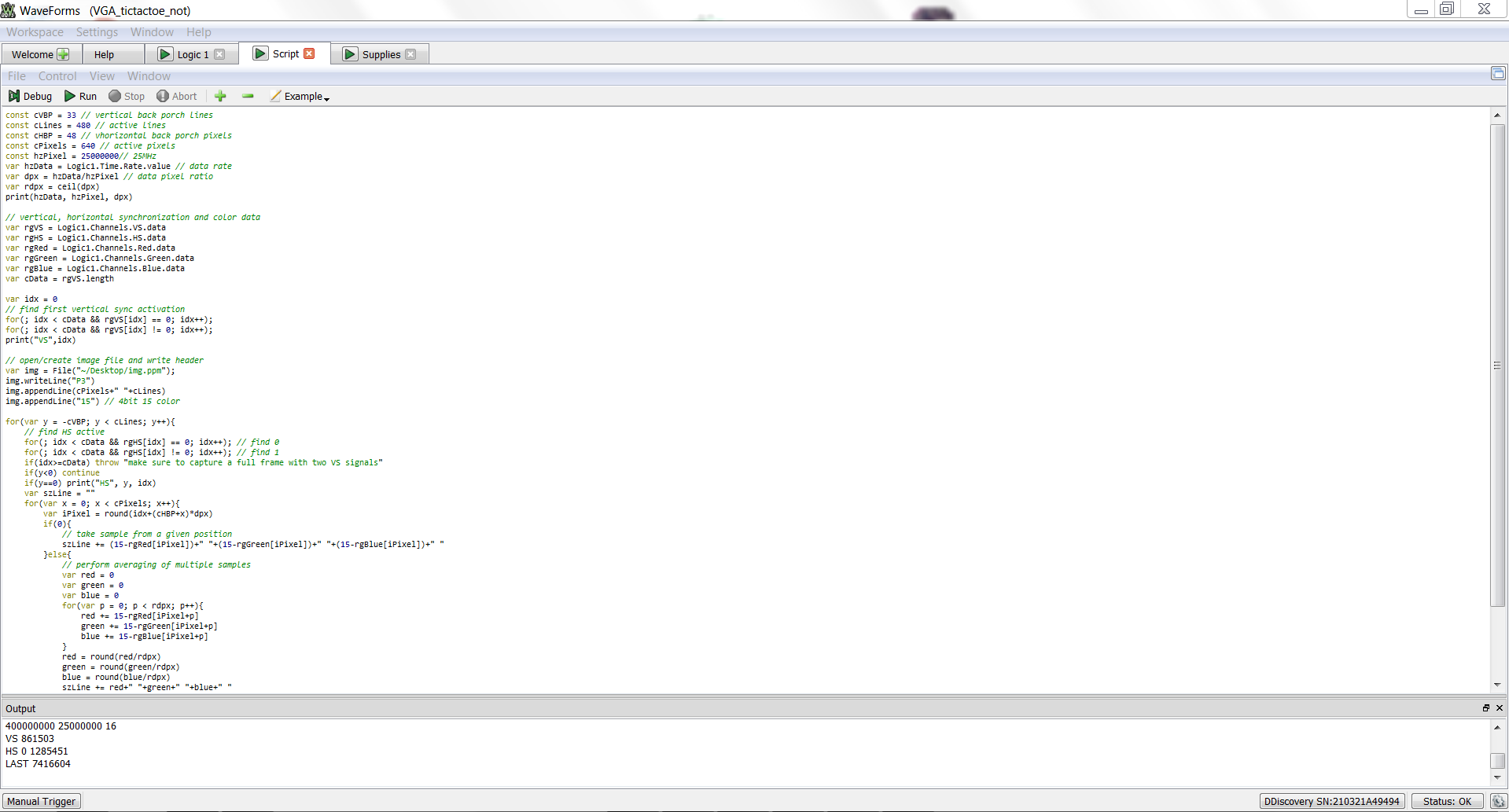 Decoding VGA Signals With a Portable Logic Analyzer : 8 Steps (with Pictures) - Instructables