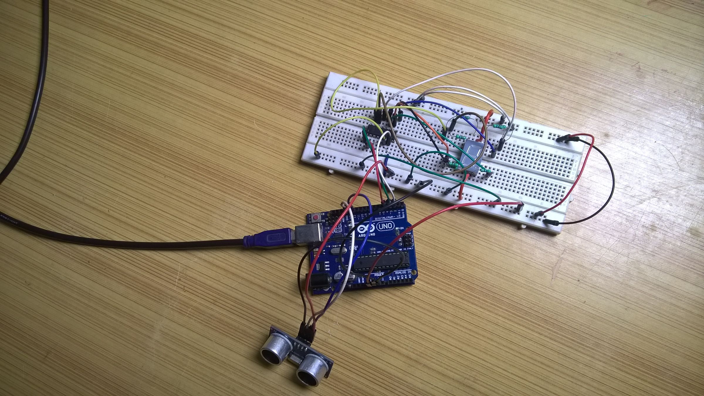 Ultrasonic Sensor Based Water Level Indicator : 7 Steps (with Pictures ...