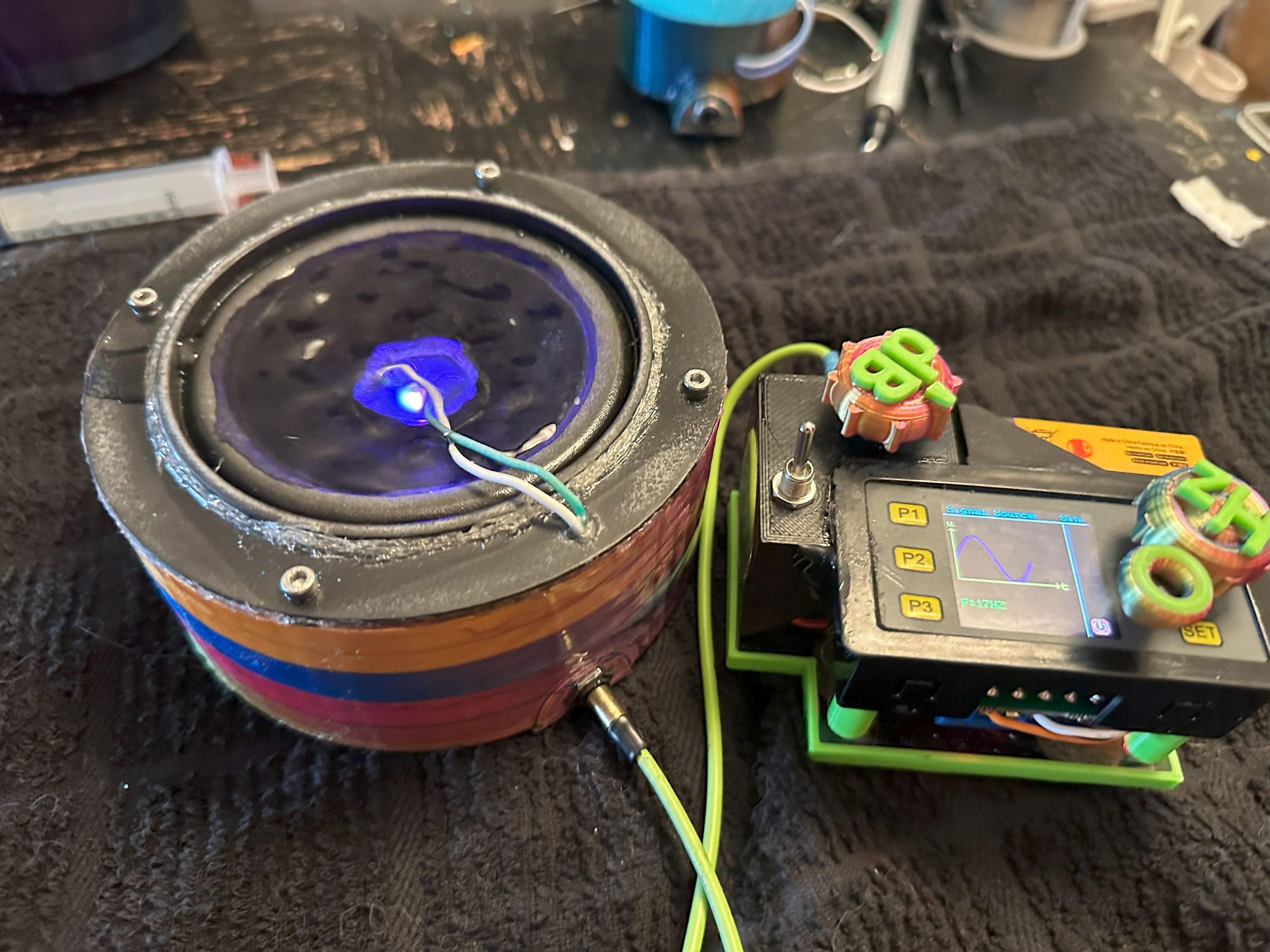 Classroom-Ready Modular Cymatics Experiments Rig : 18 Steps (with ...