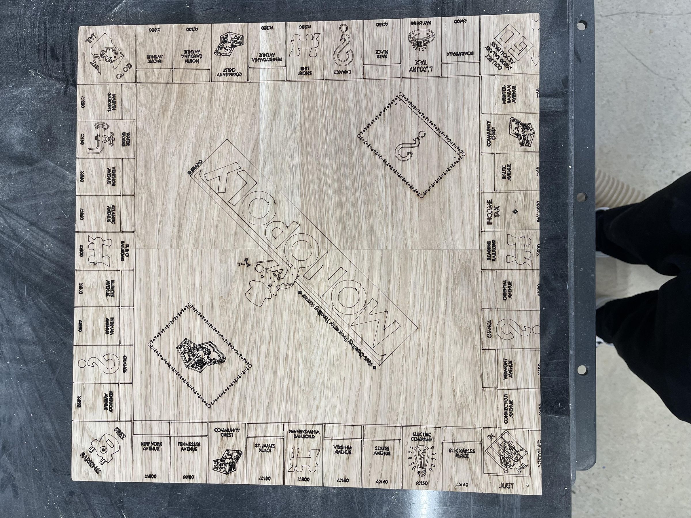 Oak Monopoly Board : 16 Steps (with Pictures) - Instructables