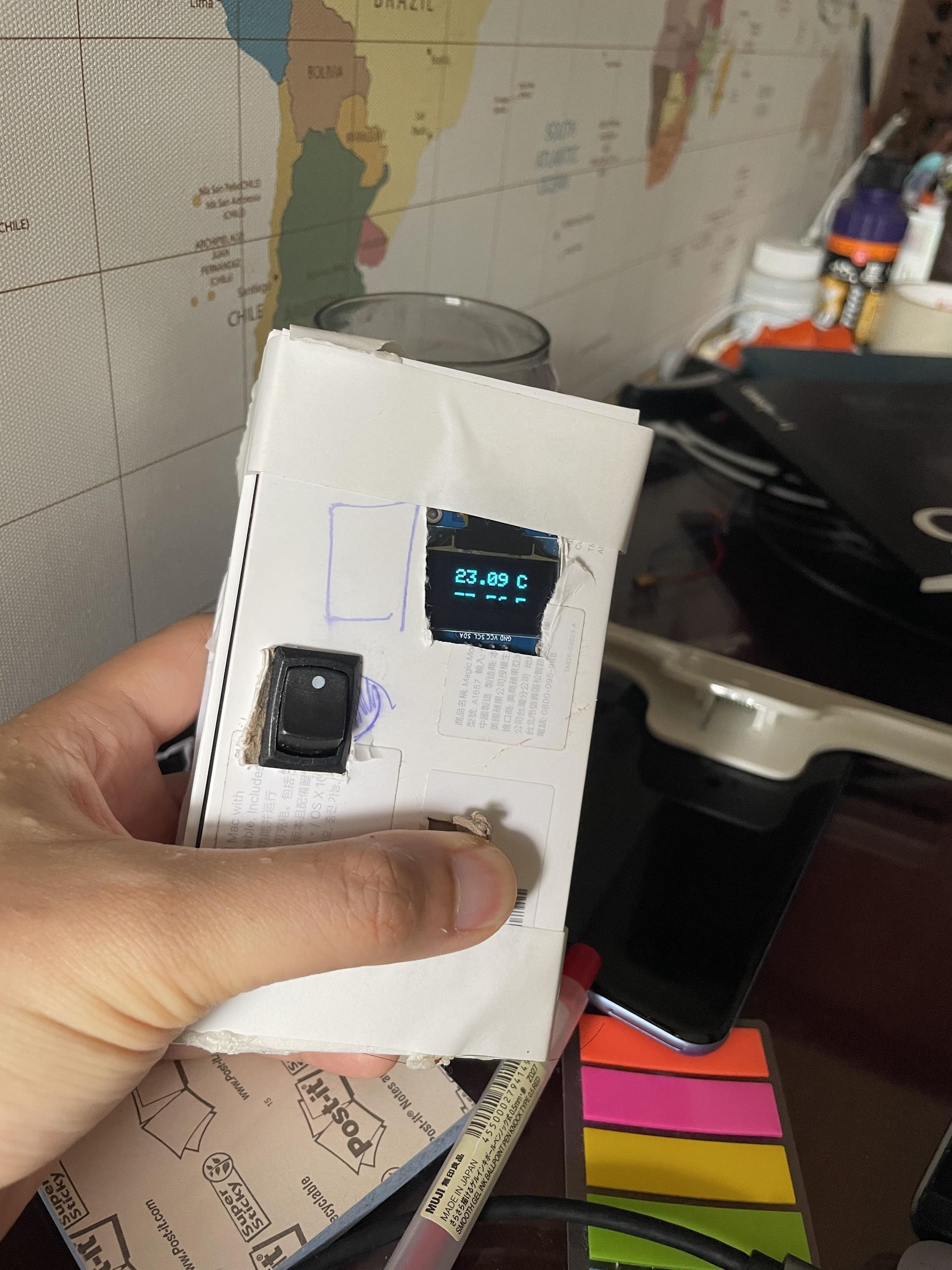 Arduino Laser Infrared Thermometer : 7 Steps (with Pictures ...