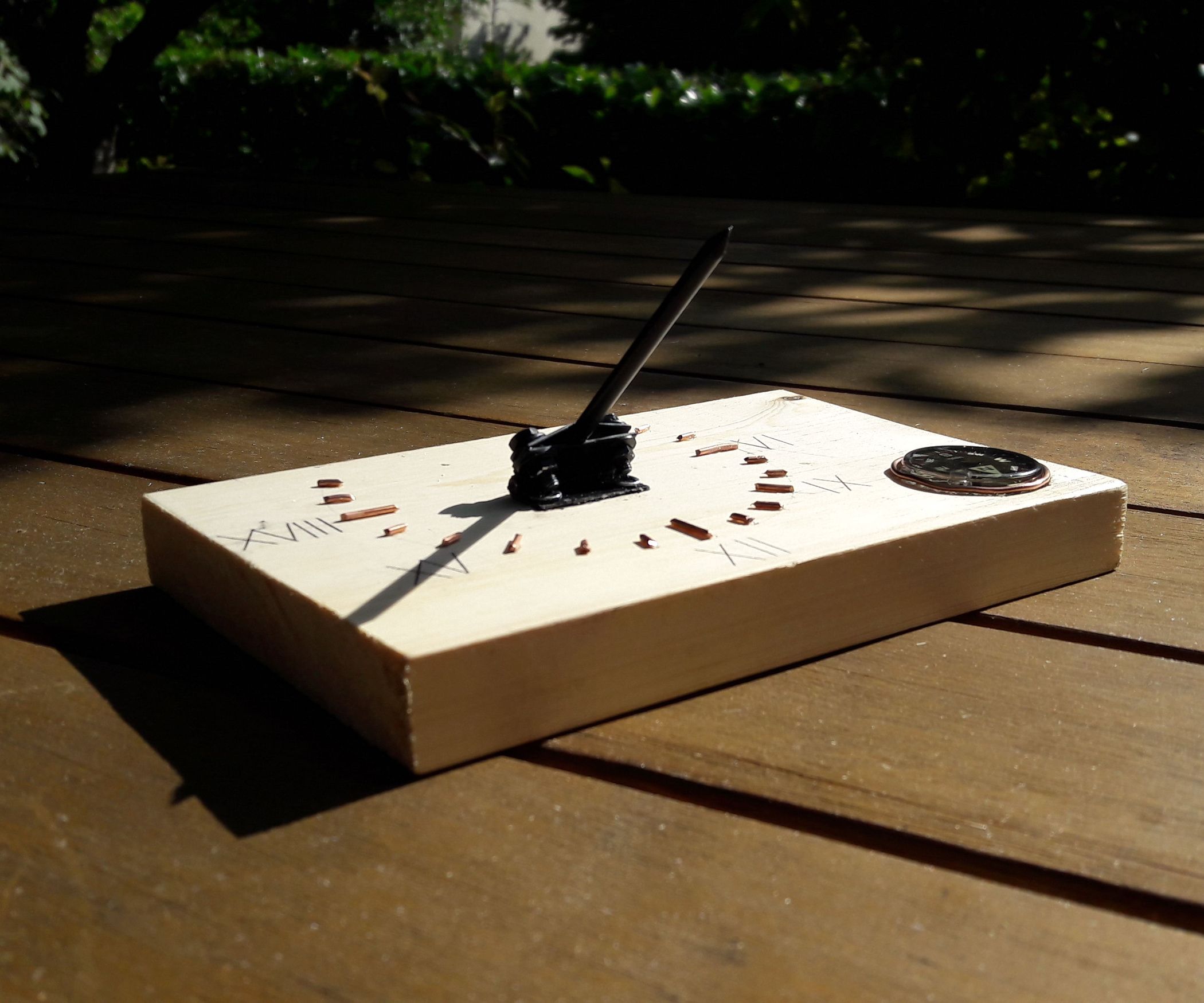 Miniature Sundial : 4 Steps - Instructables