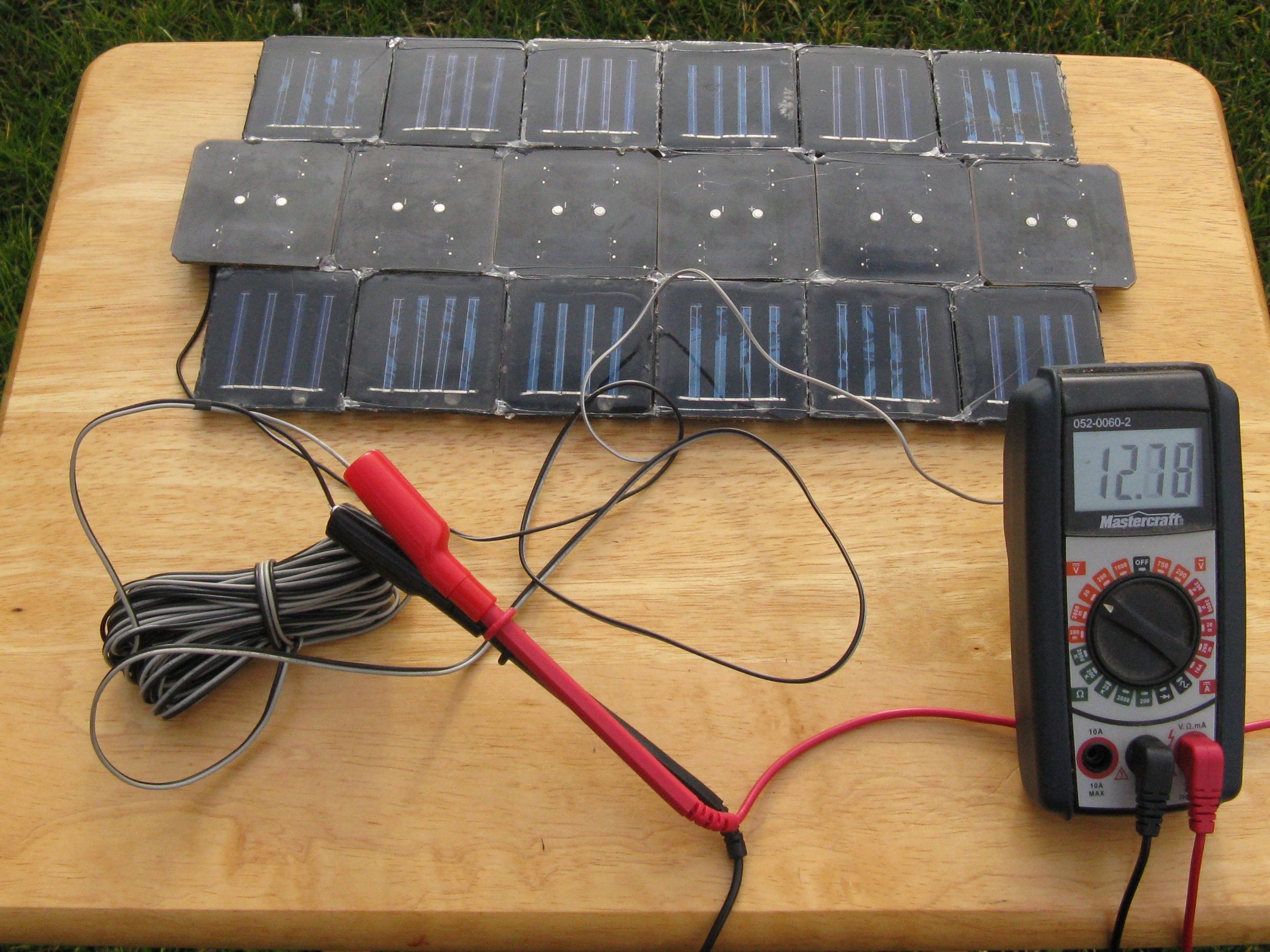 Making a 1 Watt Solar Array. : 13 Steps (with Pictures) - Instructables