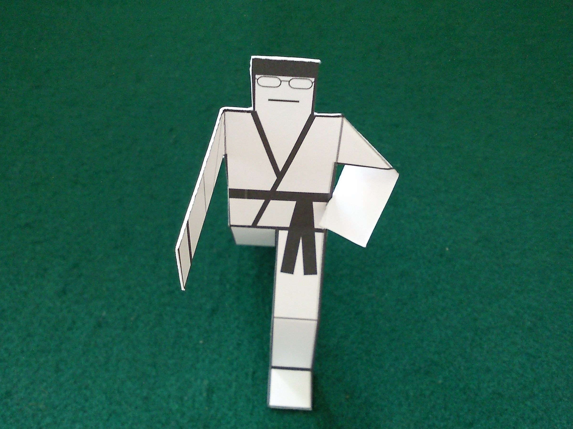 Karate PaperMan - Instructables