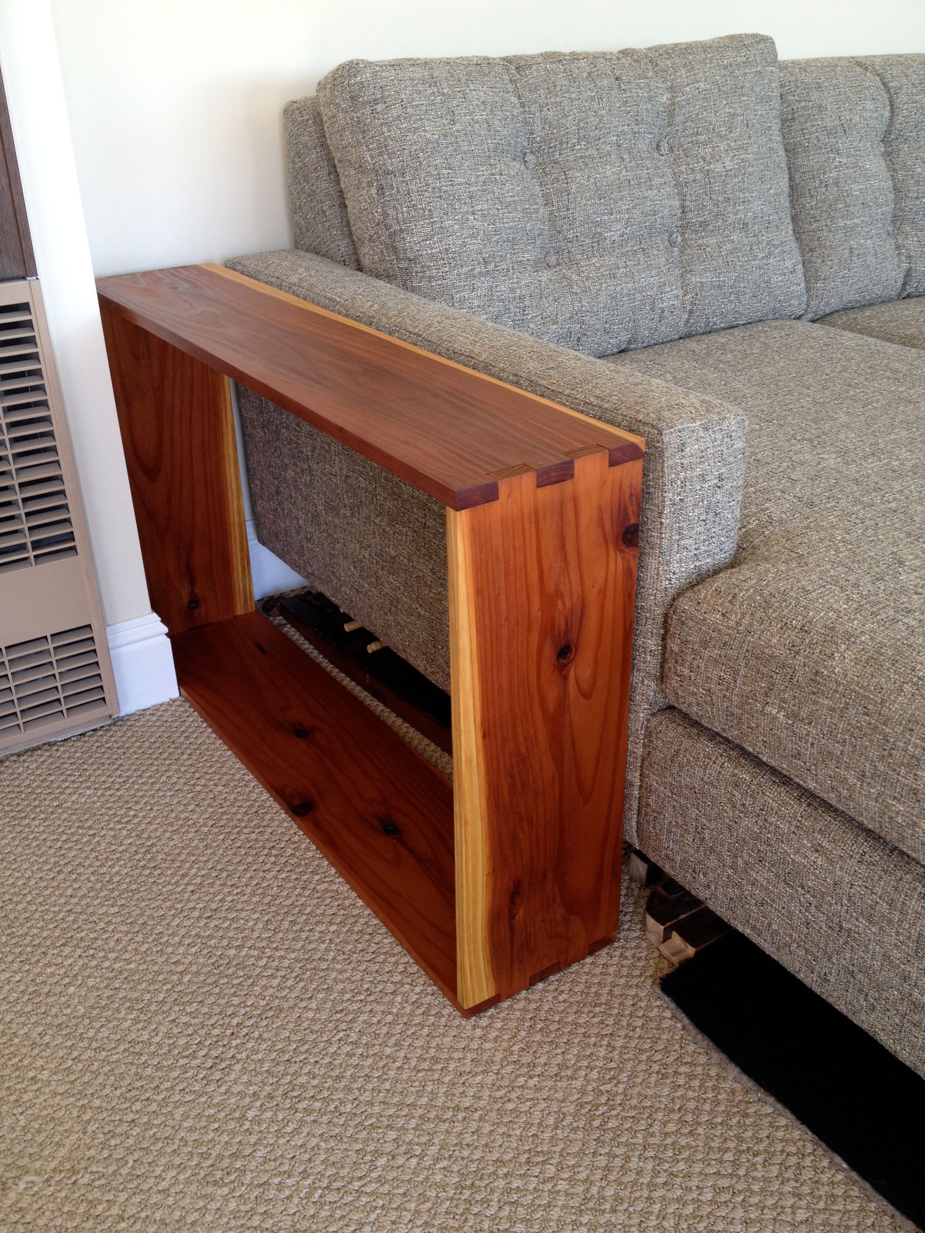 End Tables Made From Fencing Boards : 7 Steps (with Pictures ...