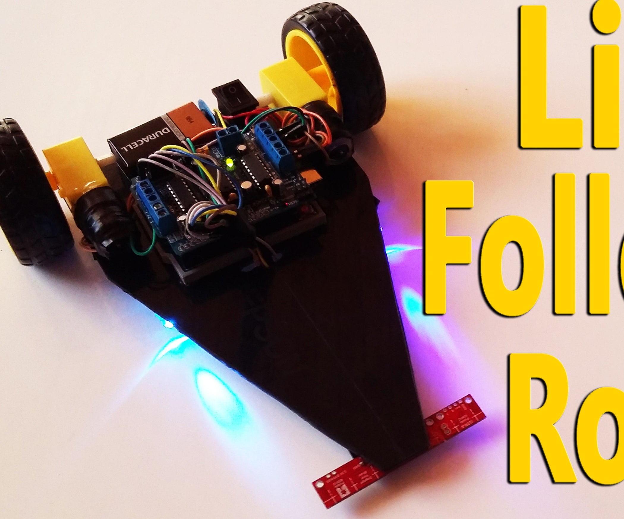 Arduino - Line Follower Robot : 8 Steps (with Pictures) - Instructables