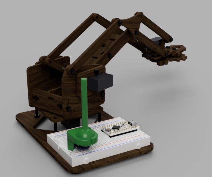 Controlling Robot Arm With TLV493D, Joystick And, Arduino : 3 Steps ...
