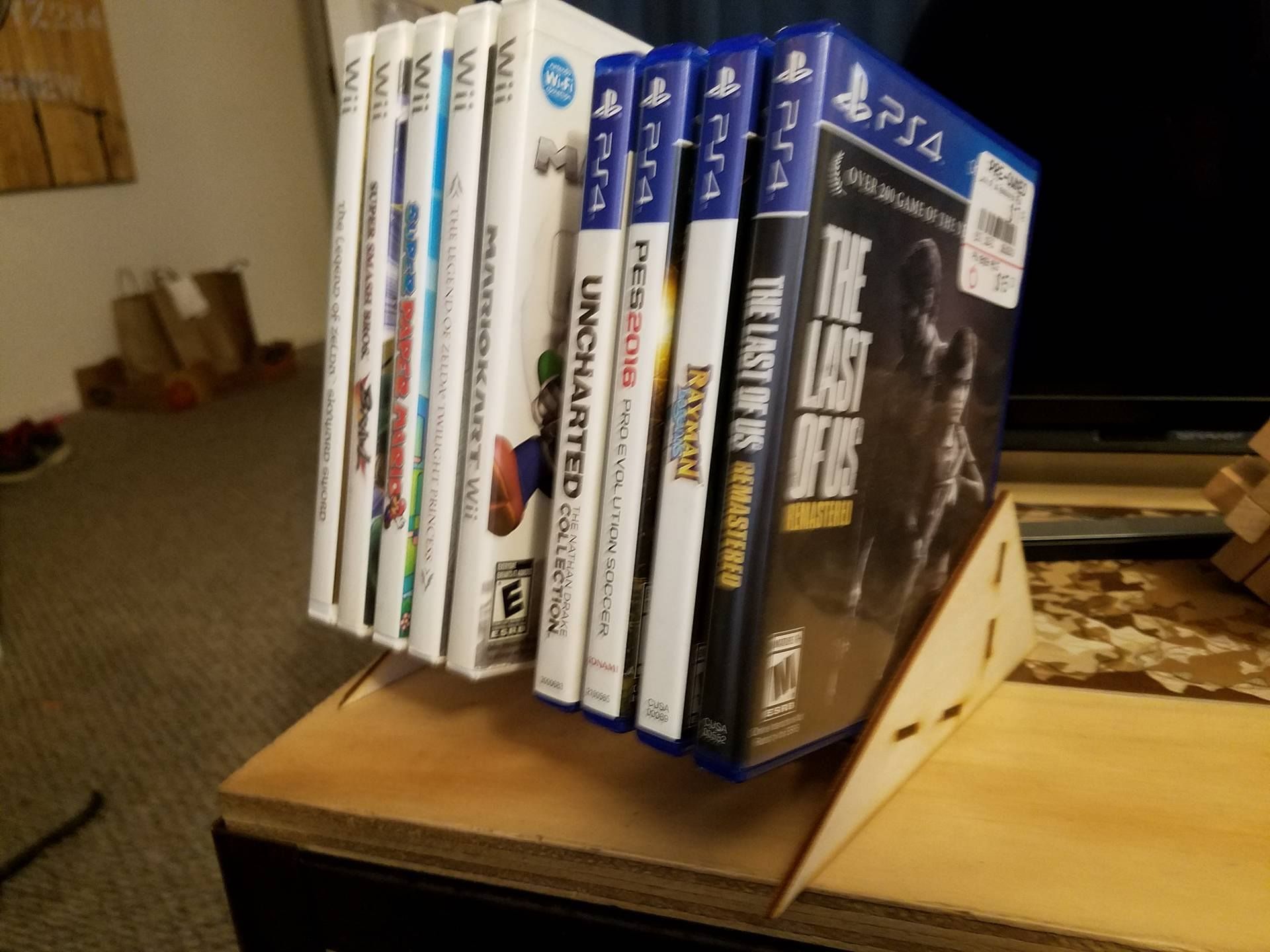 Laser Cut Video Game Holder : 4 Steps (with Pictures) - Instructables
