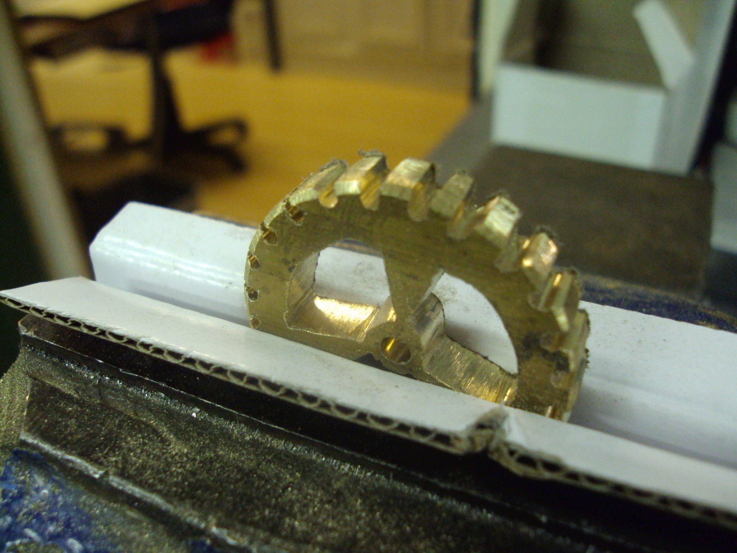 Hand Filed Decorative Brass Gears for Steampunkers And???? : 9 Steps ...