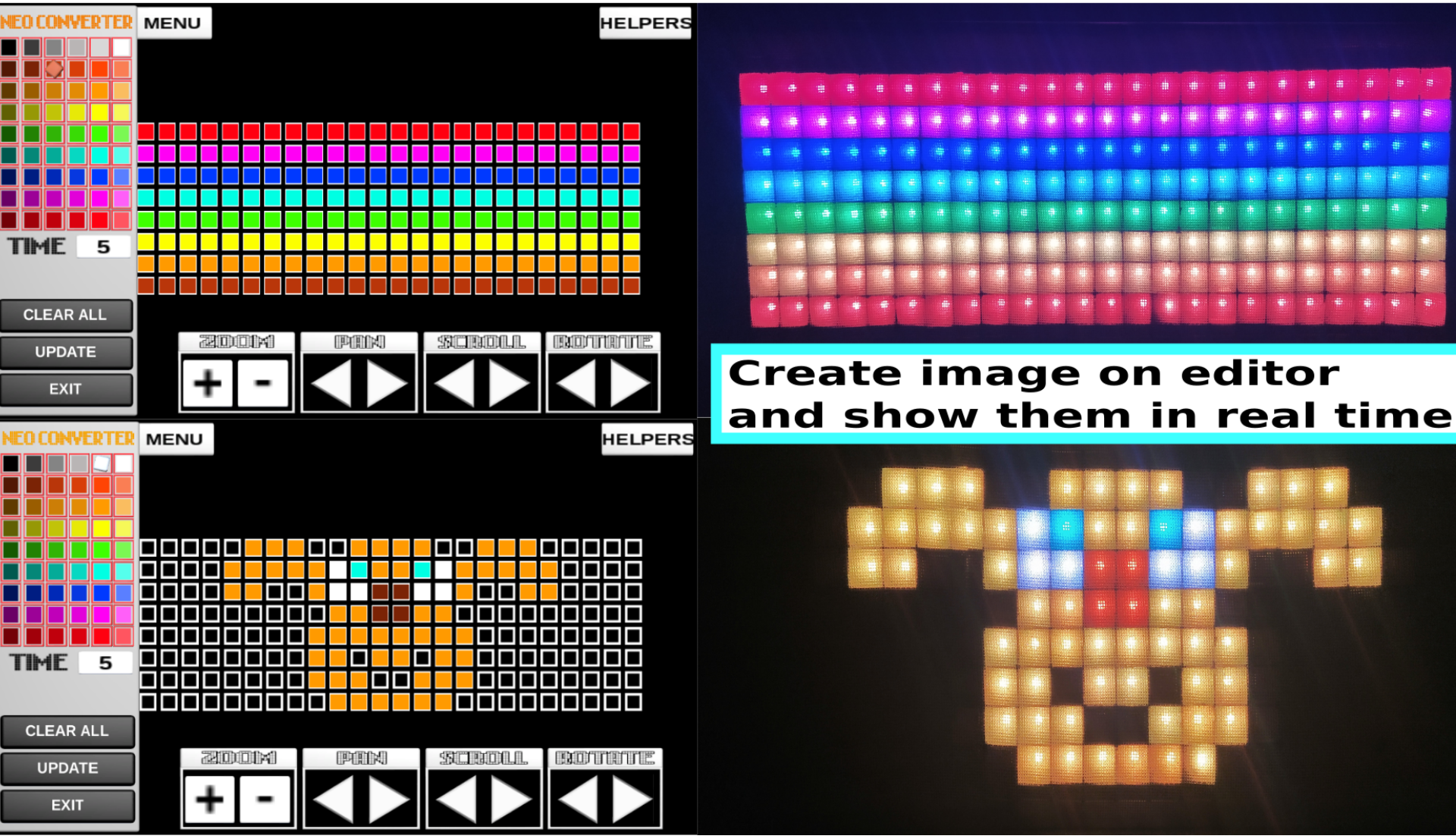 Led Matrix With Neopixel Ws2812b Arduino Nano and Esp8266 - 01 : 3 Steps - Instructables