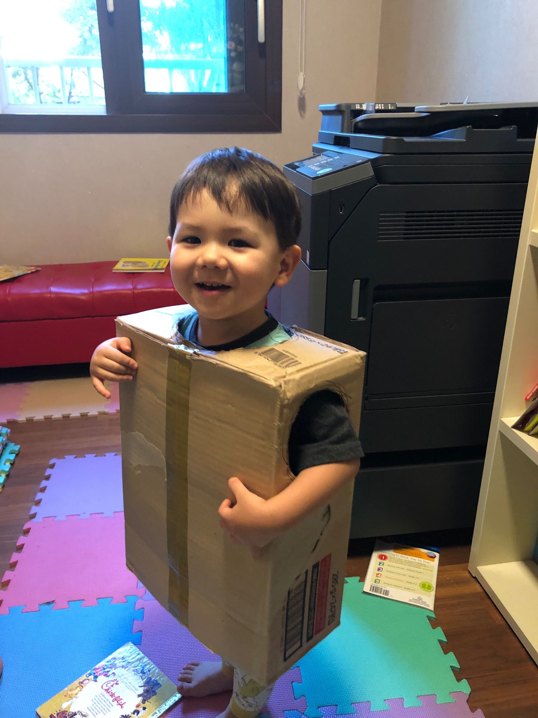 Simple Box Costume : 4 Steps - Instructables