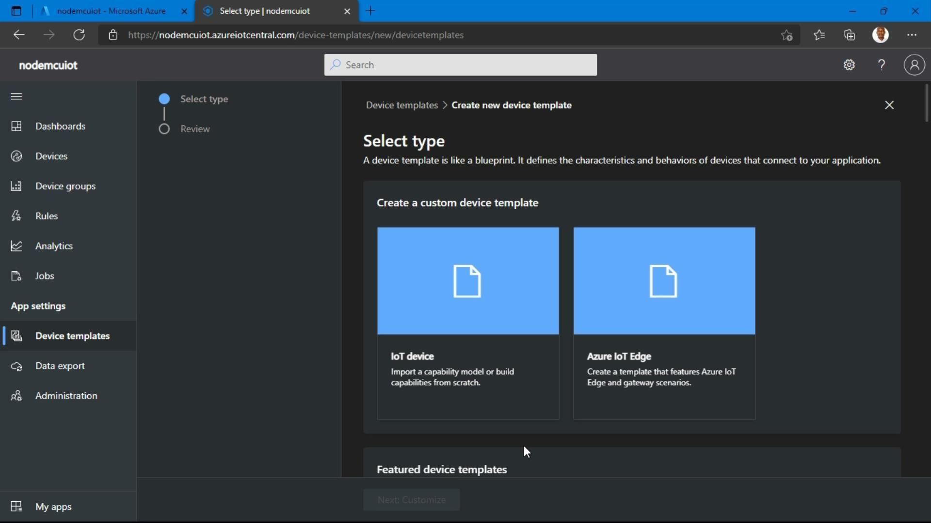 How to Send Data to Microsoft Azure IoT Central Using NodeMCU : 9 Steps ...