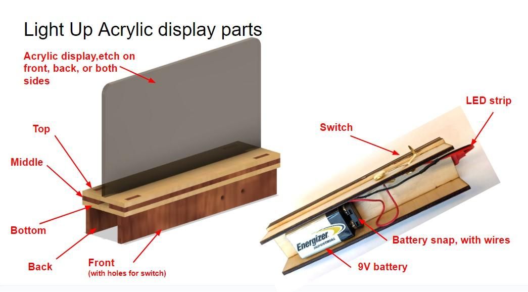 Light-Up Etched Acrylic Display : 9 Steps (with Pictures) - Instructables