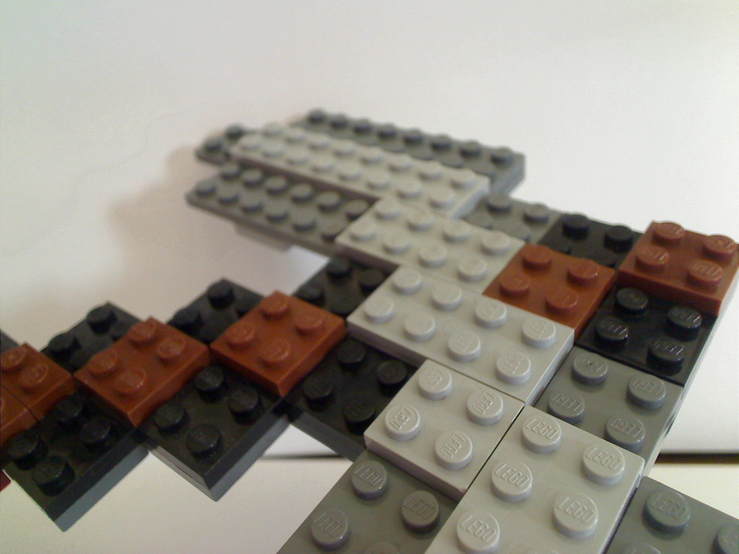 Lego Minecraft Pickaxe : 10 Steps (with Pictures) - Instructables