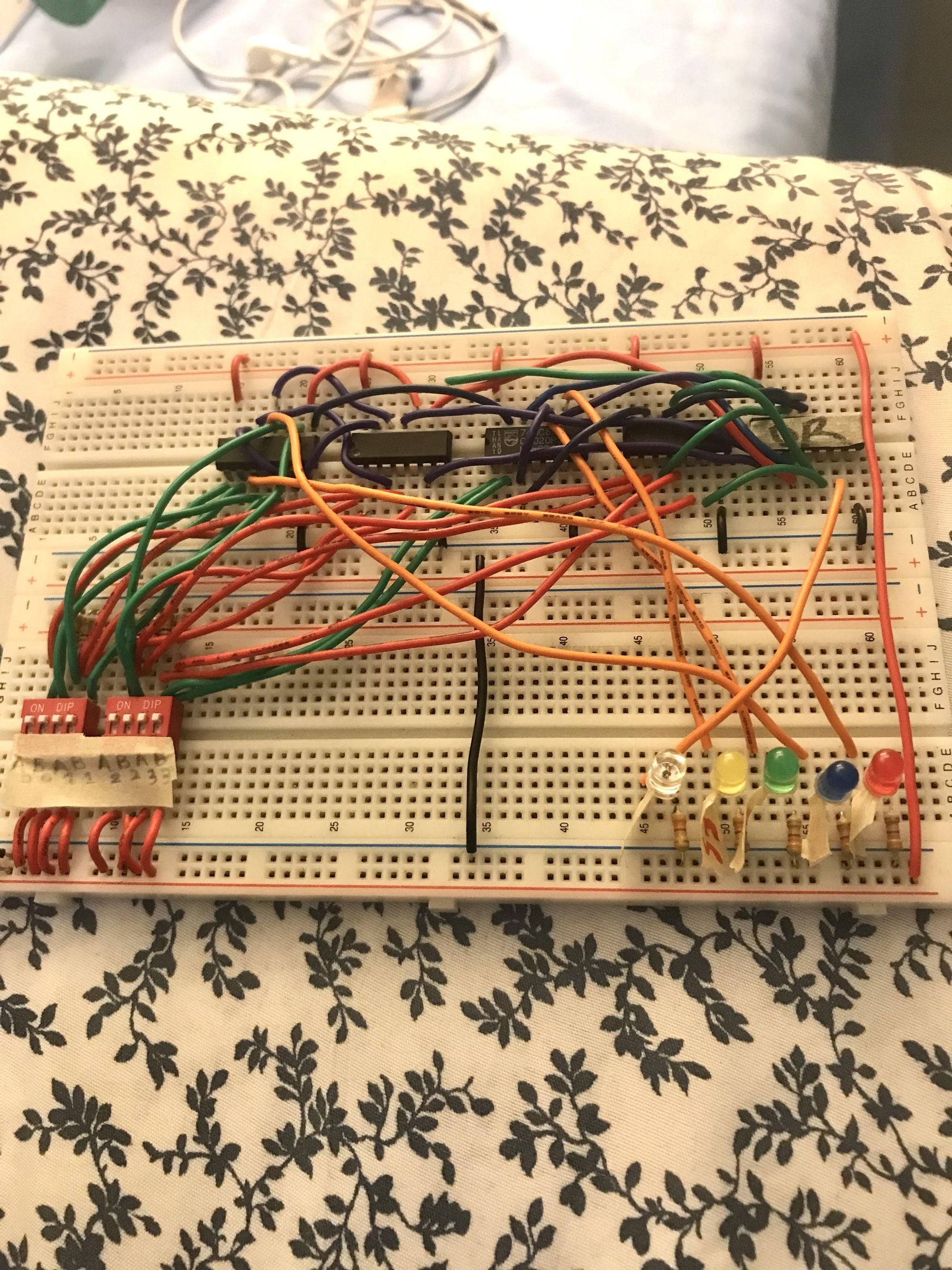 4-Bit Binary Adder : 9 Steps - Instructables