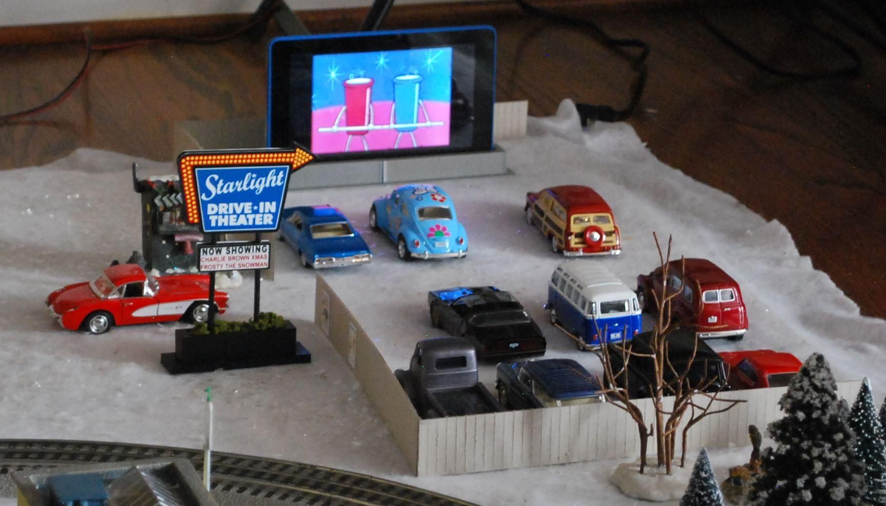 A Christmas Village Drive-In Theater : 12 Steps (with Pictures ...