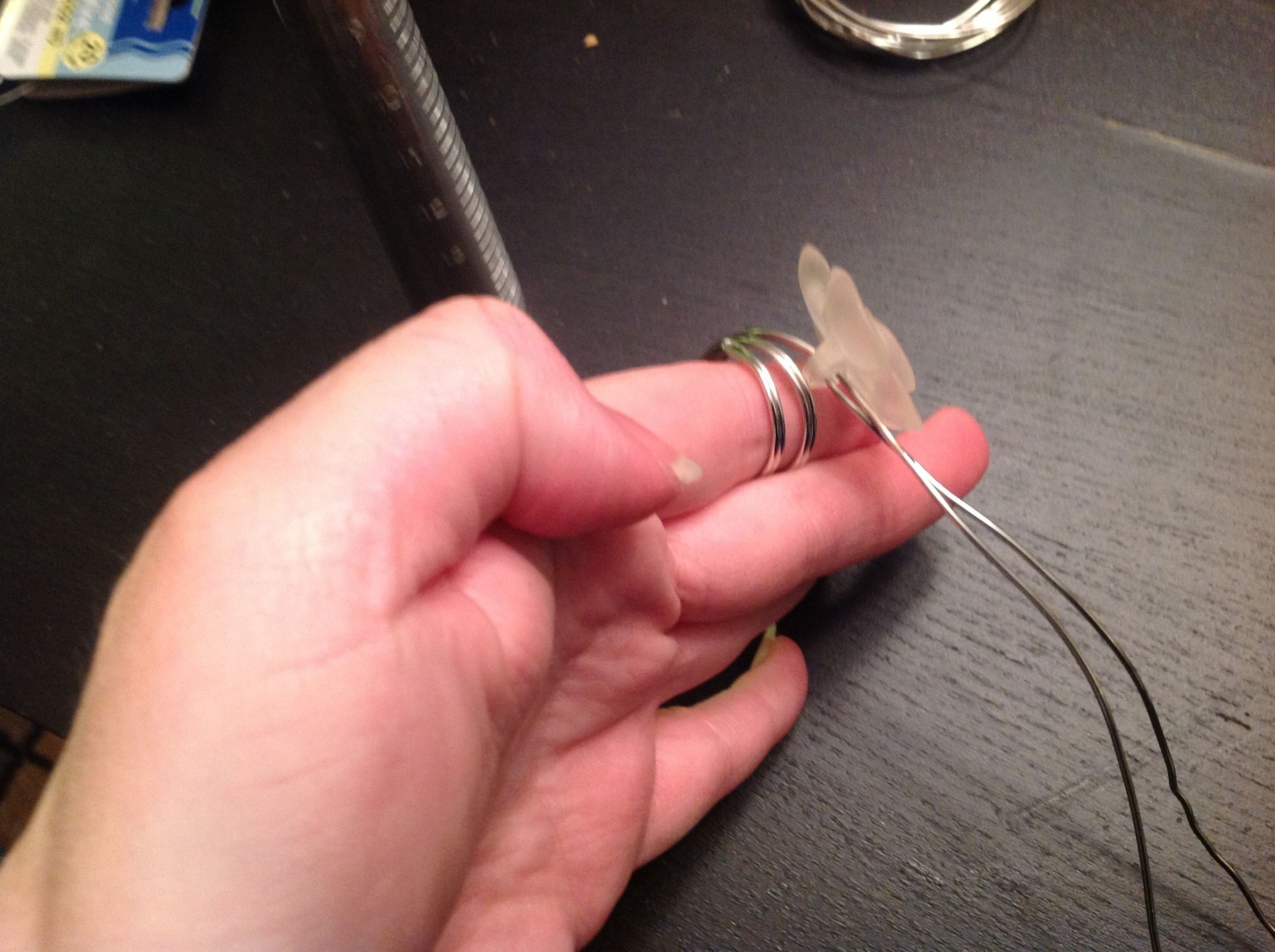 Fun Summer Adjustable Wire Button Ring : 8 Steps (with Pictures ...