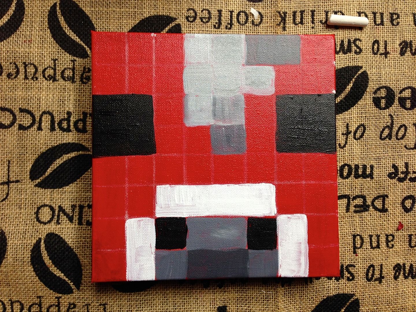 How to Paint Minecraft Faces - Creeper - Pig - Stampy Cat - Enderman ...