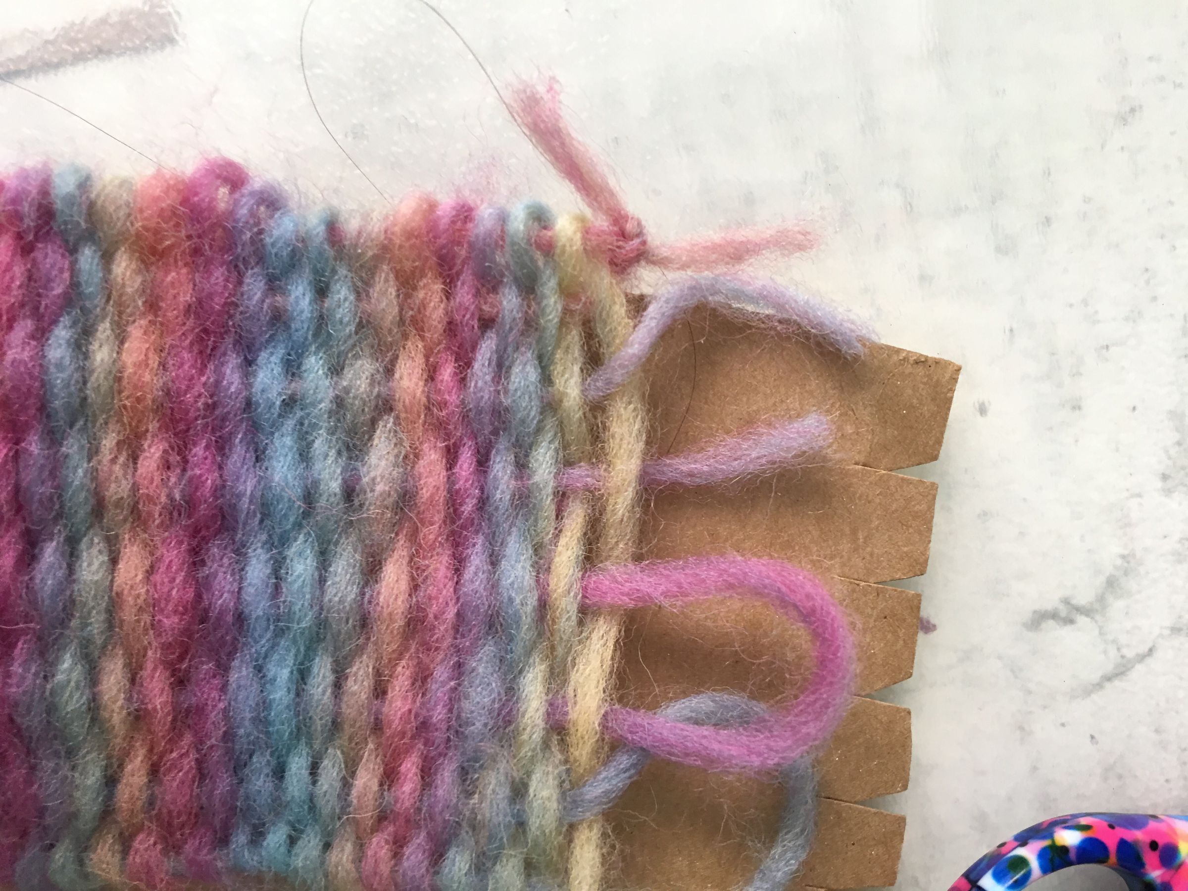 How to Weave Without a Real Loom : 6 Steps - Instructables