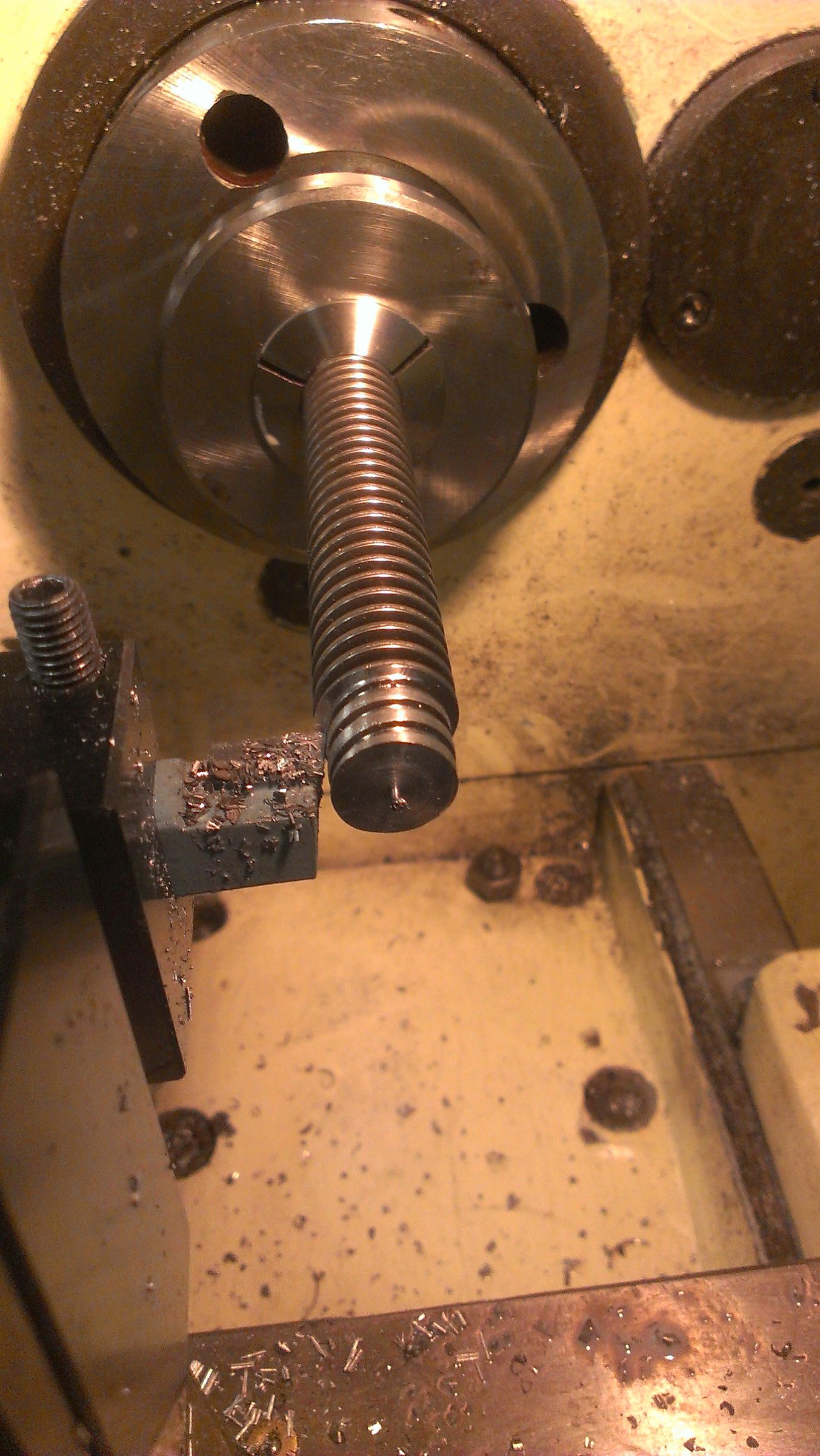 Use a Metal Lathe to Alter the Diameter of a Lead Screw - Instructables