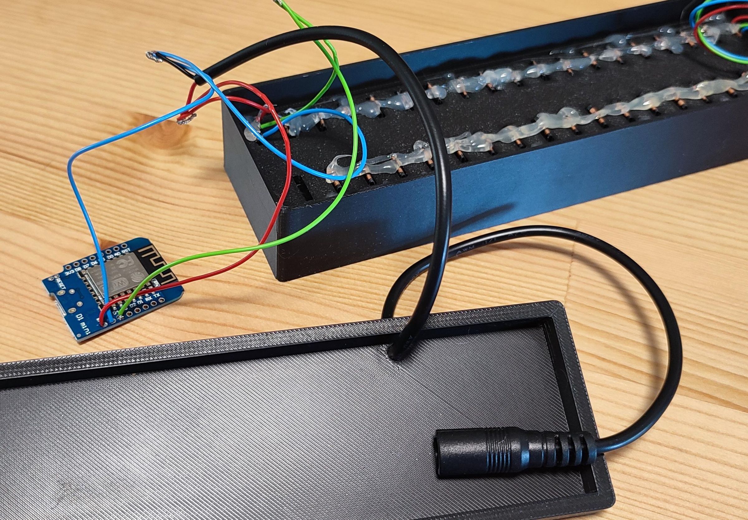 A Linear LED Clock for Your Desktop : 5 Steps (with Pictures ...