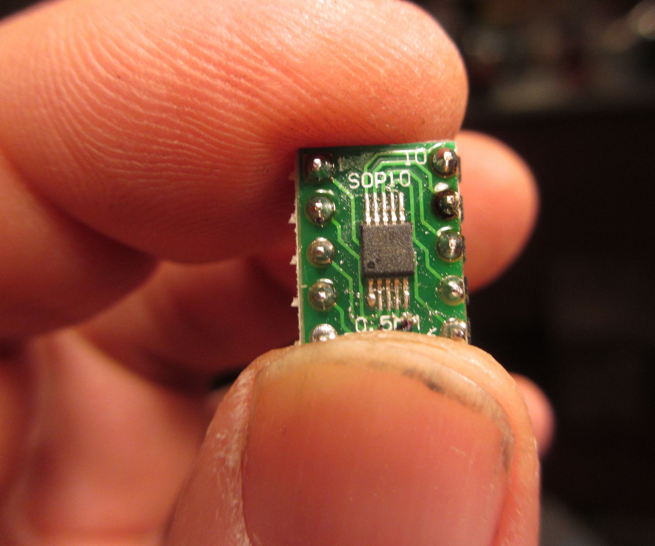 Soldering SOP or Micro Surface Mount Chips : 5 Steps - Instructables