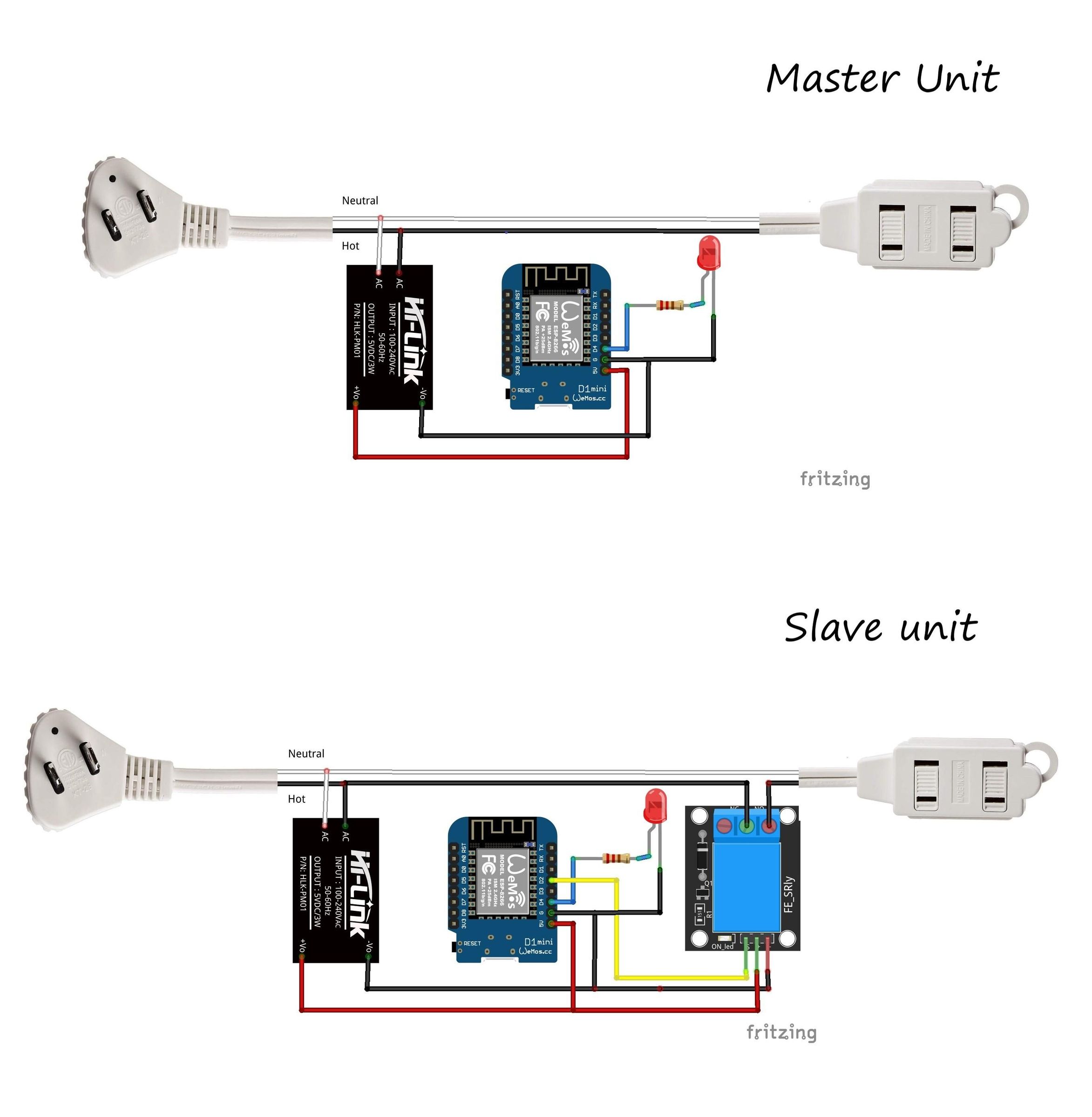 Wireless Master/Slave Light Switch Using ESP-NOW With ESP8266 : 4 Steps ...