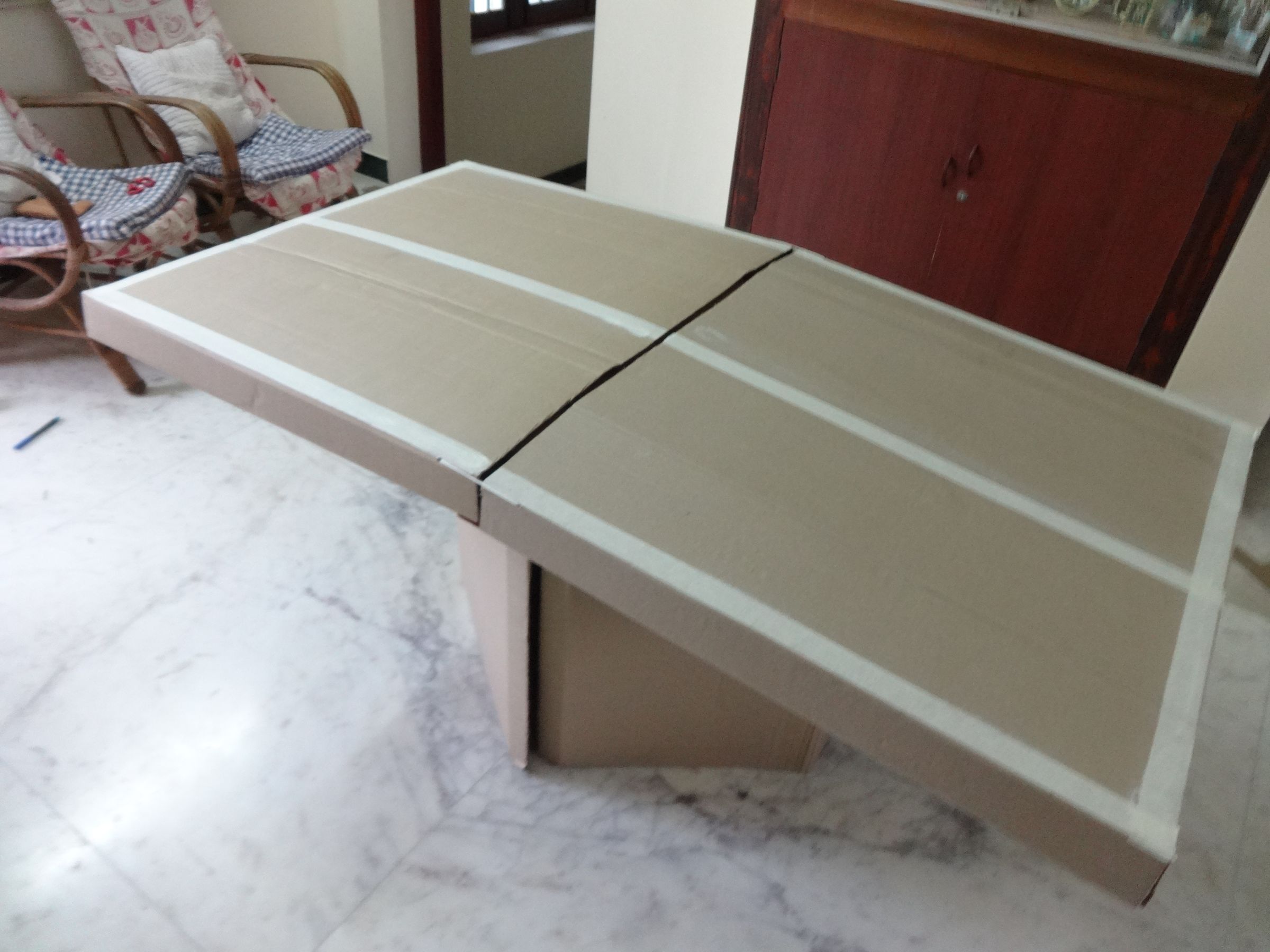 Flat Pack Table-tennis Table! : 9 Steps (with Pictures) - Instructables