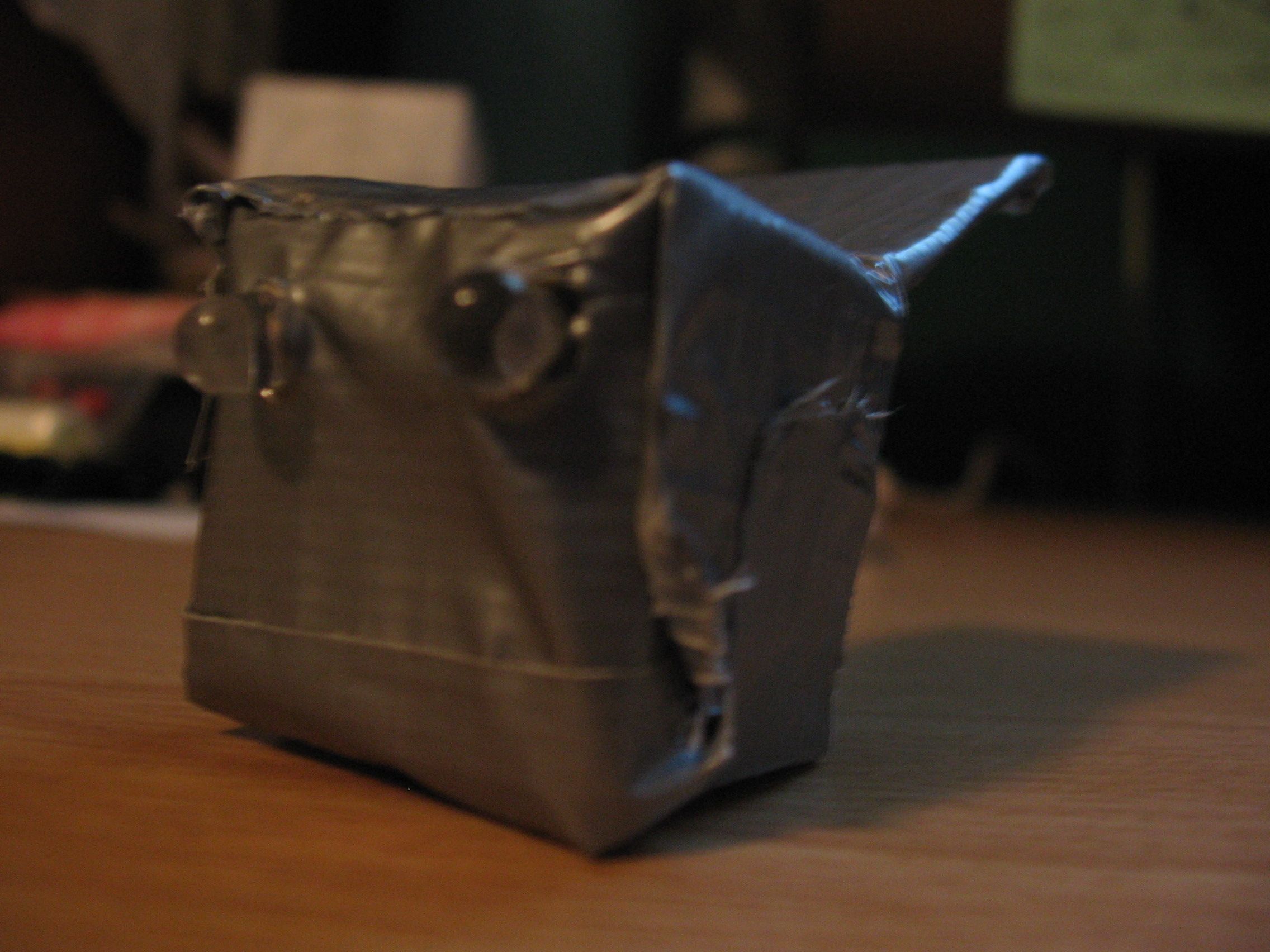 How to Make a Cheap, Mini Robot Out of Cardboard : 4 Steps - Instructables