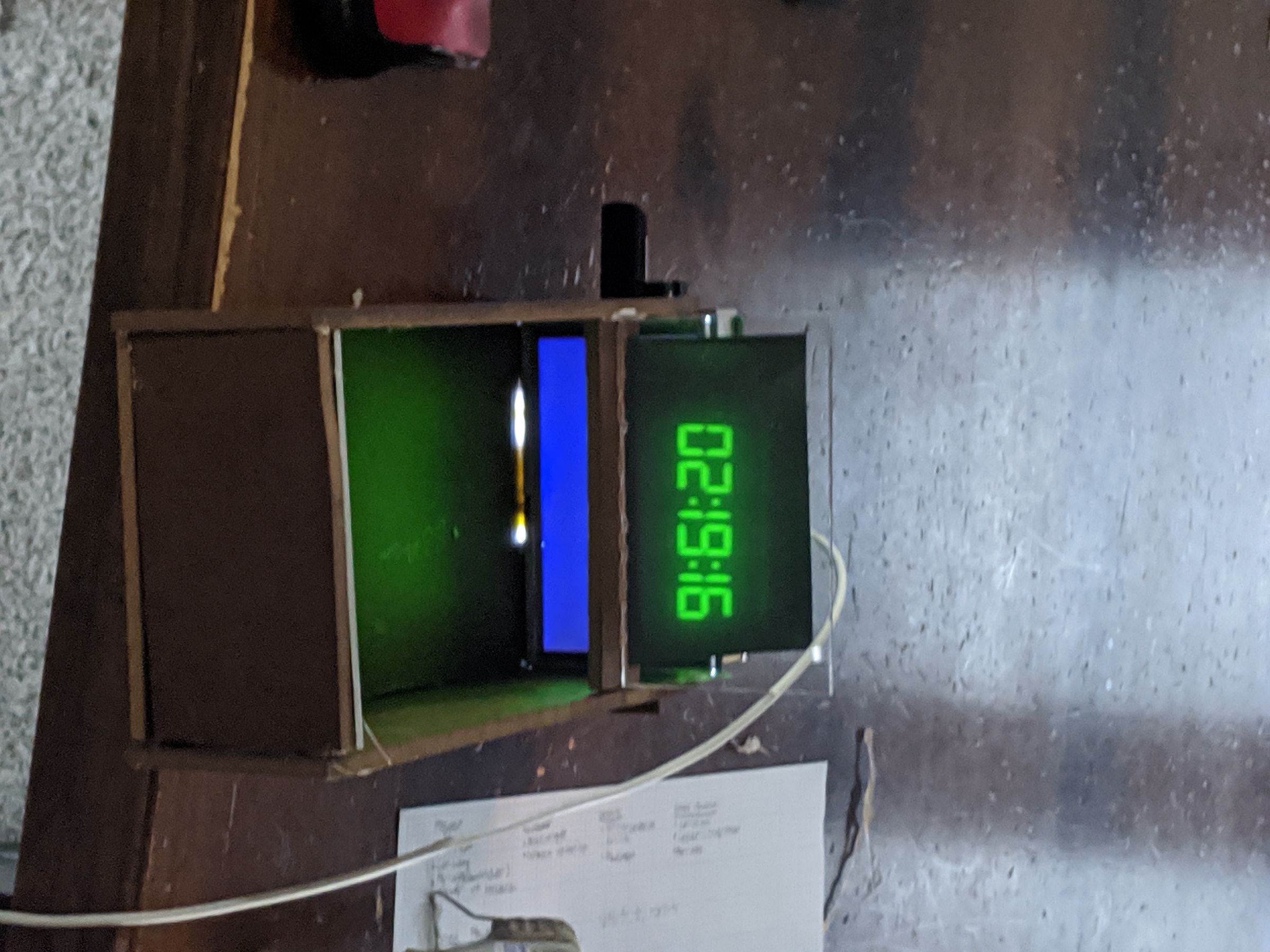HClock (Holographic Illusion Clock) : 7 Steps - Instructables