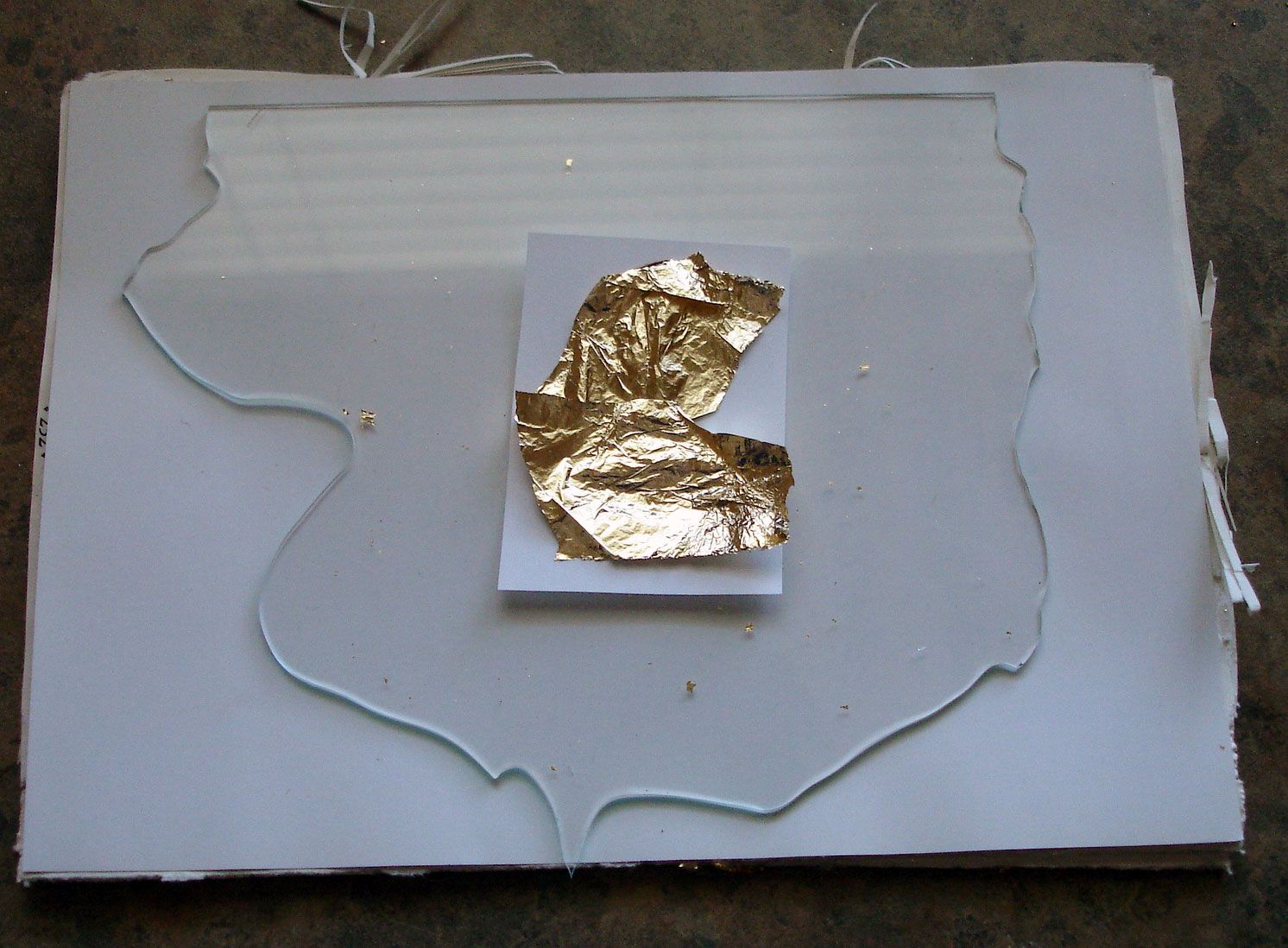Easy Glueless Gold Leafing on Paper : 8 Steps - Instructables