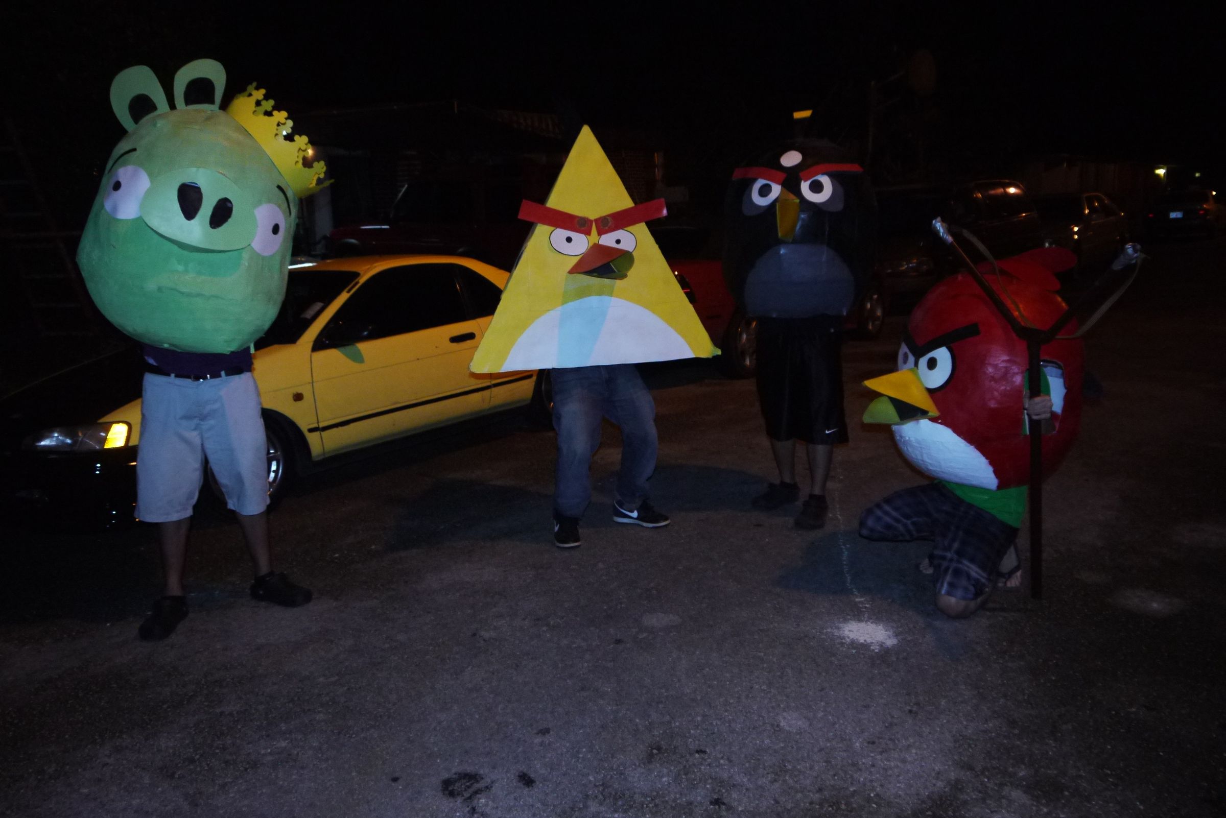 Paper Mache Angry Birds Costume! - Instructables