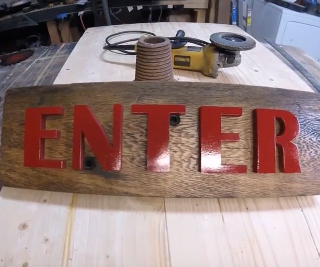 ENTER SIGN by DC. : 4 Steps (with Pictures) - Instructables
