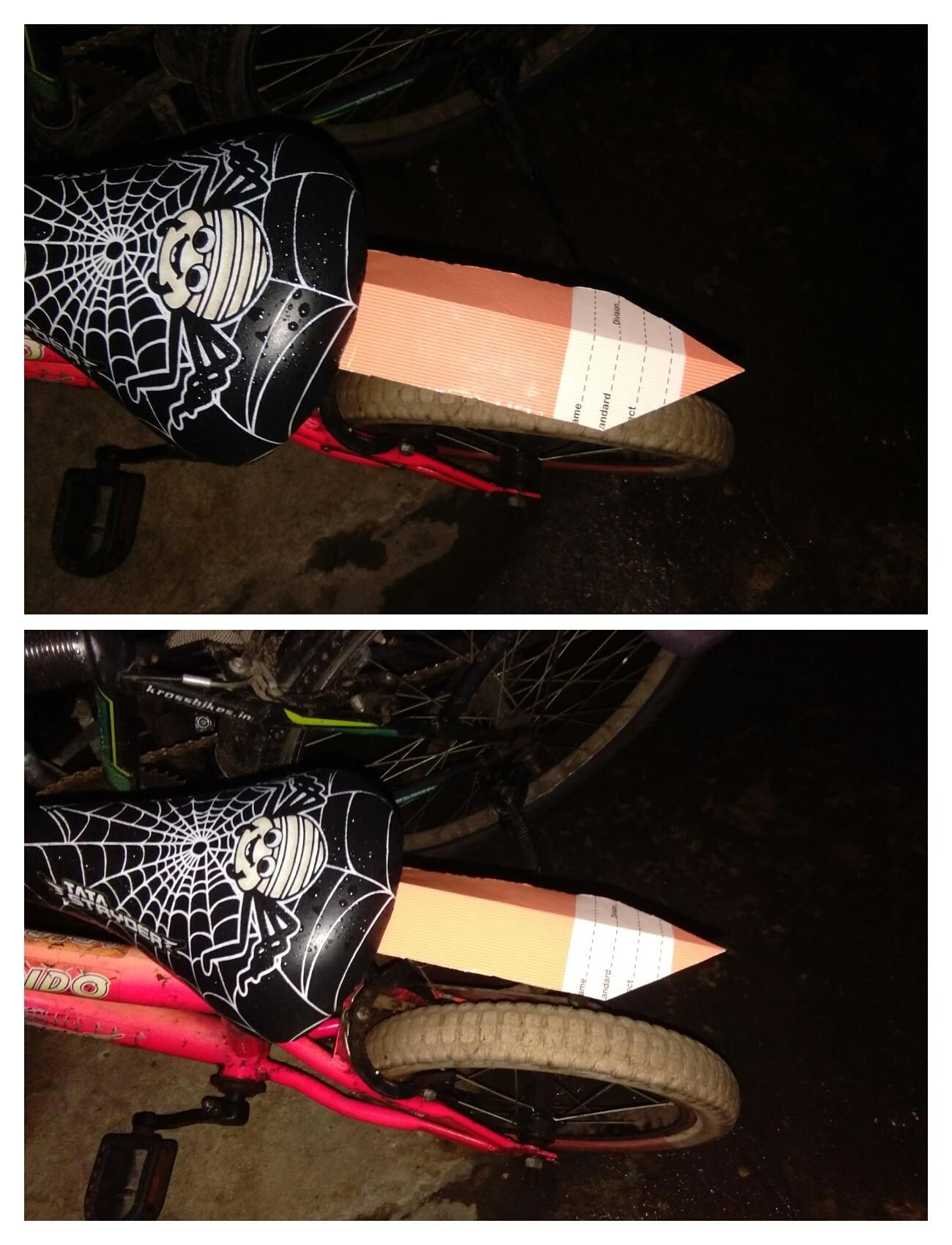 Making of Cycle Rear Mudguard. : 5 Steps - Instructables
