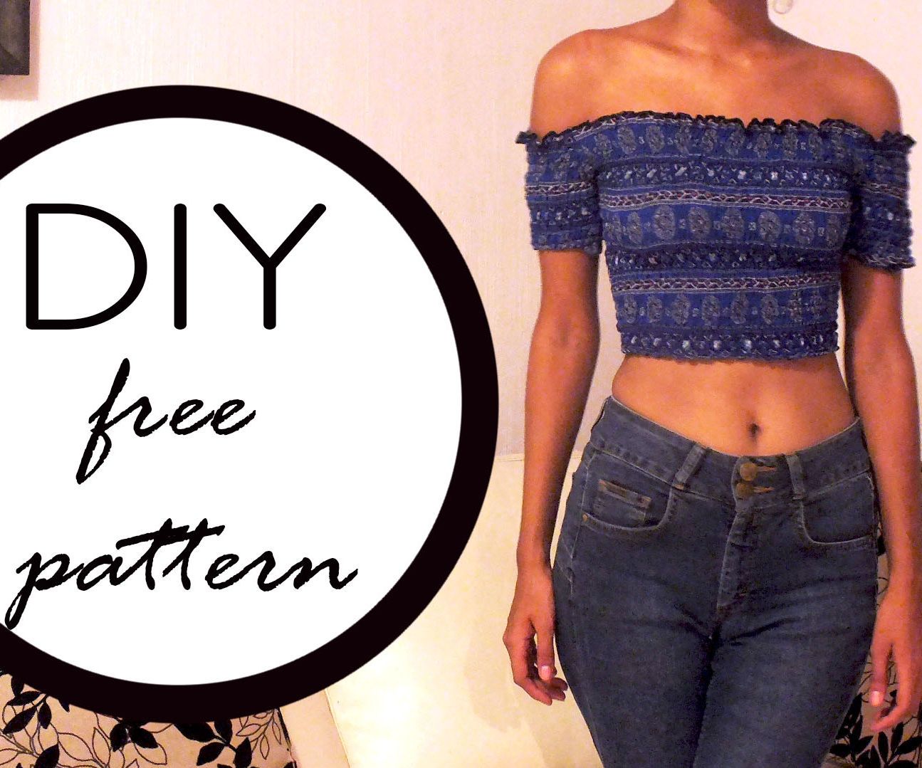 Off the Shoulder Top | Free Pattern | Patrón Gratis - Instructables